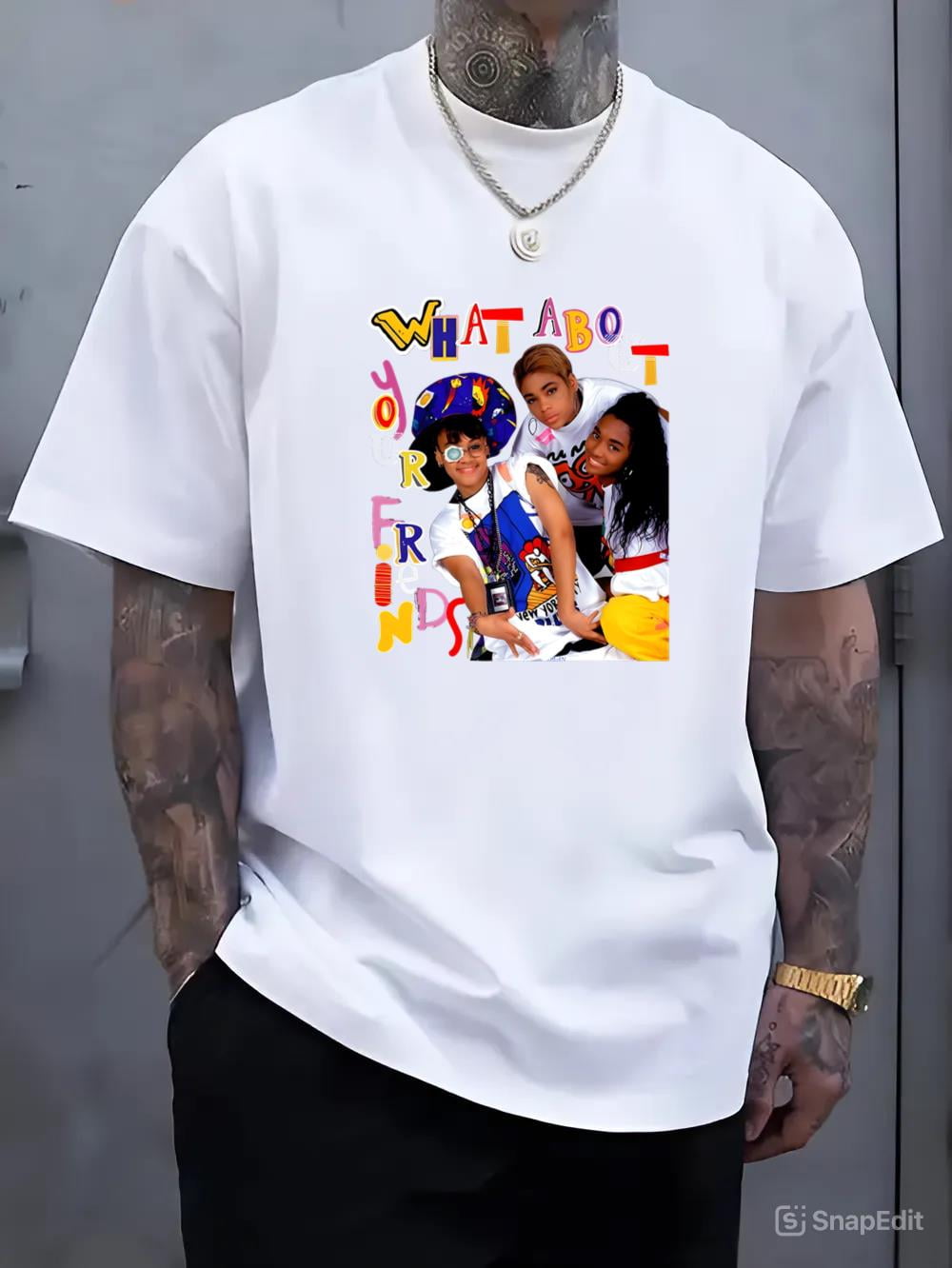 TLC Band What About Your Friends CrazySexyCool 90s RNB Hip Hop Black T ...