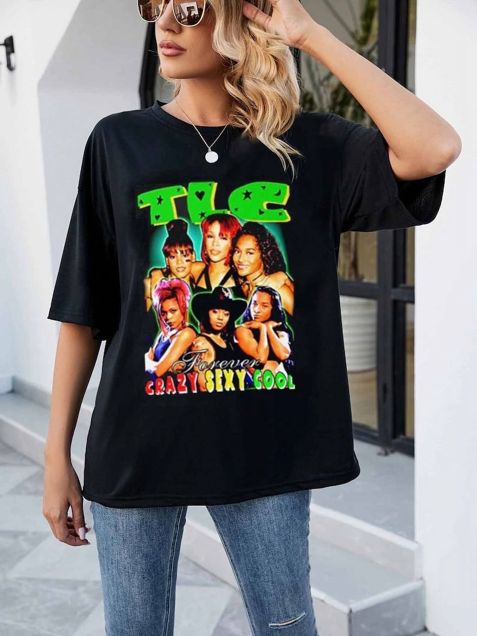 TLC 'Crazy, Sexy & Cool' two-sided Unisex Shirt Vintage Tlc Shirt, 90S ...