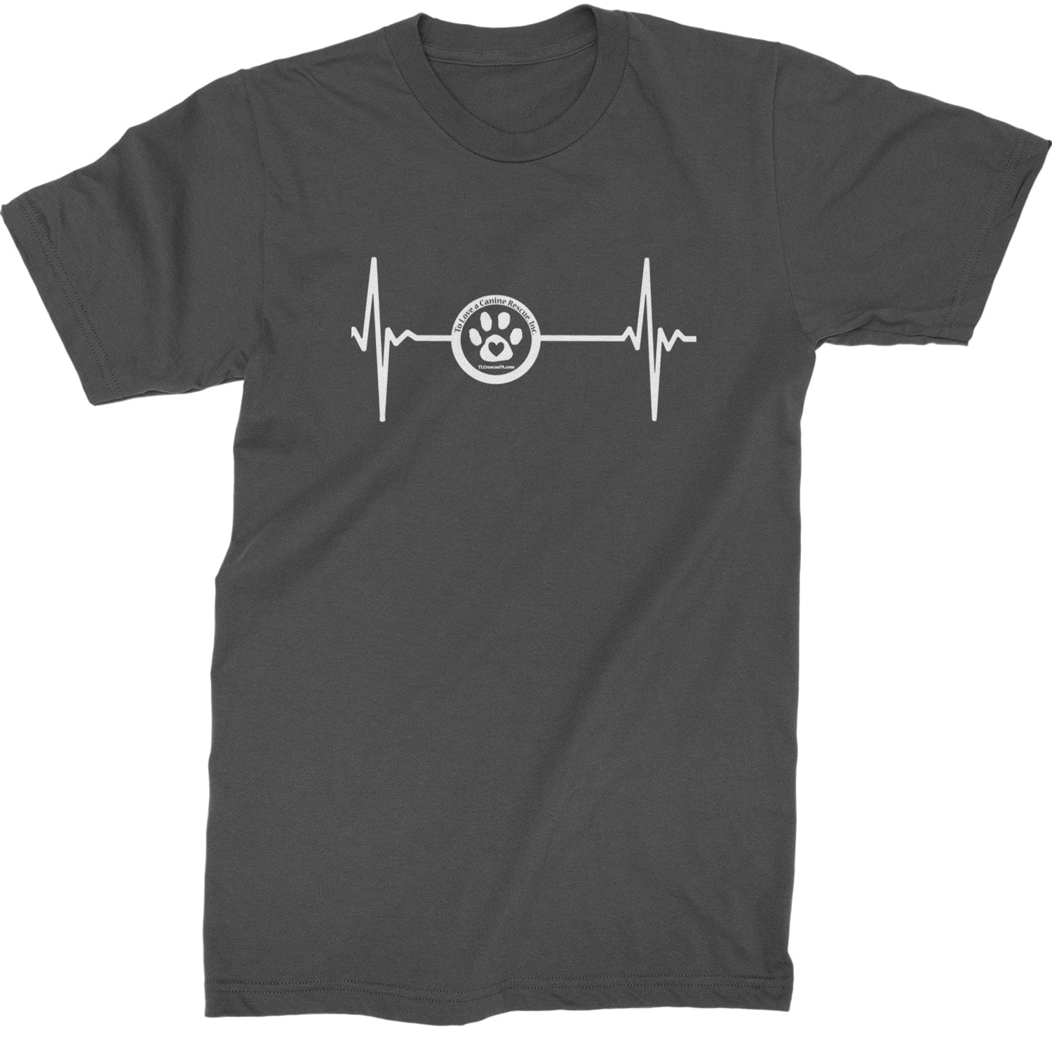 TLC Rescue Heartbeat Mens T-shirt - Walmart.com
