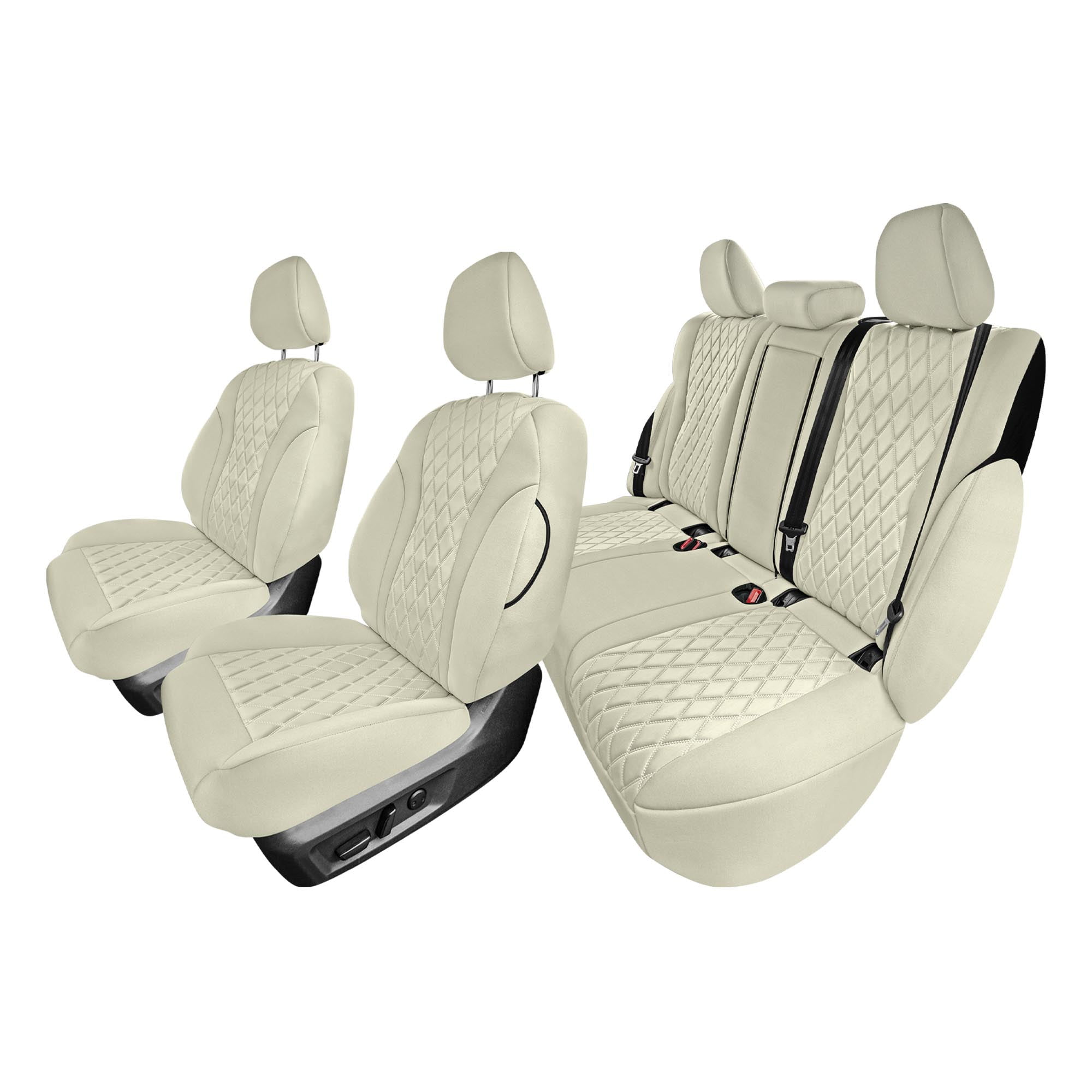 TLH Custom-Fit Seat Covers for 2020-2024 Nissan Rogue, Car Seat Covers ...