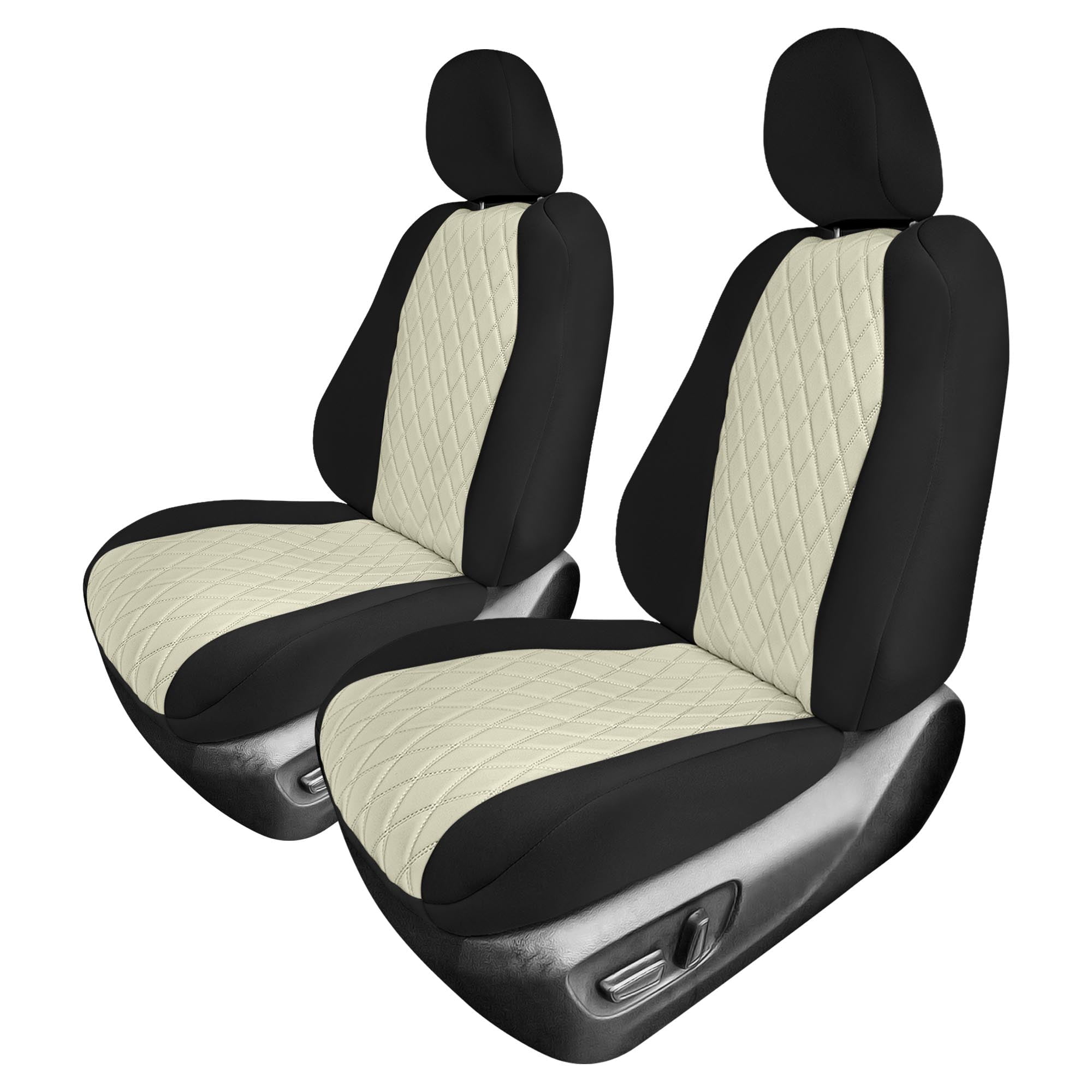 TLH Custom Fit Seat Covers for 2021 - 2024 Toyota Sienna, Beige Seat ...