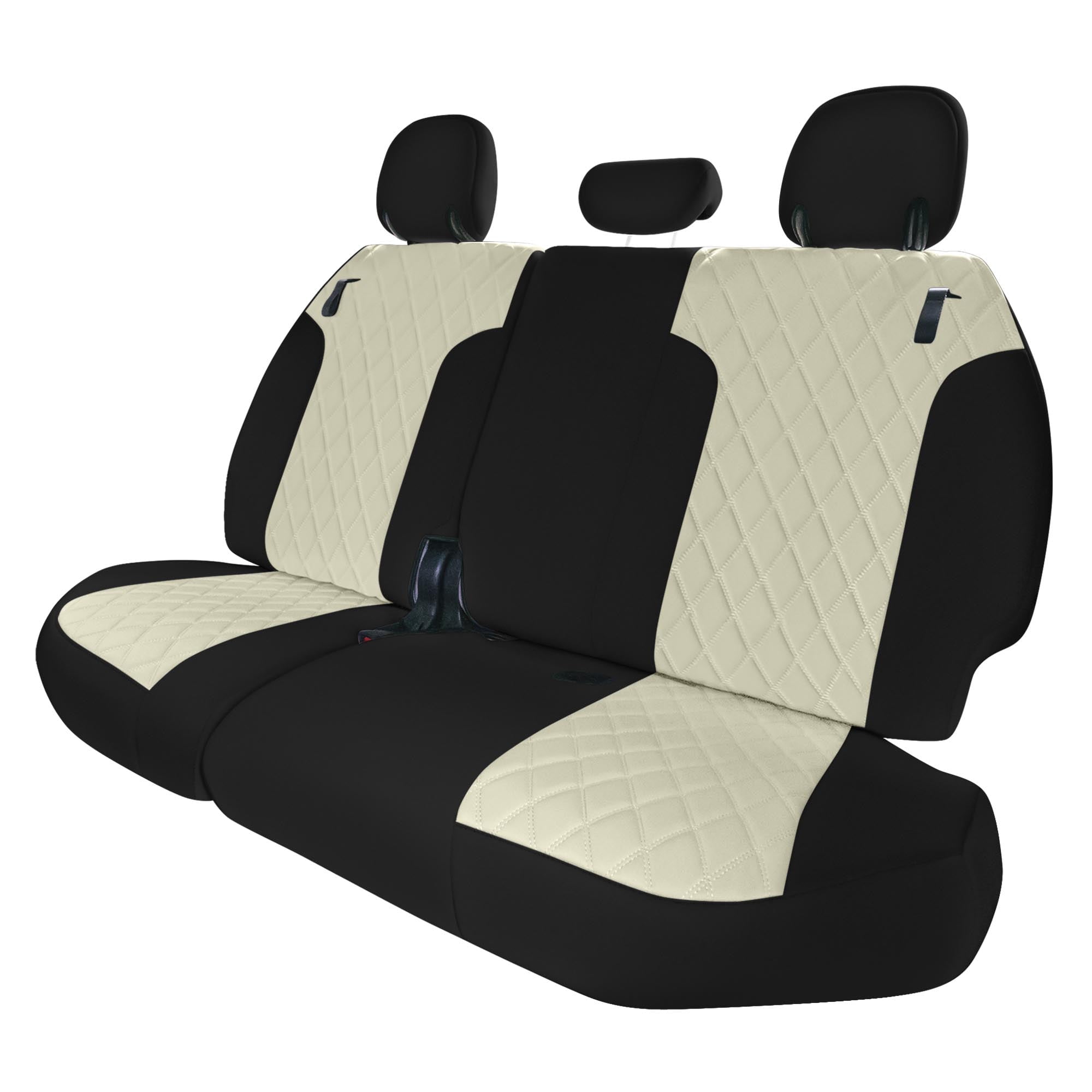 TLH Custom Fit Seat Covers for 2021 - 2024 Toyota Sienna, Beige Seat ...
