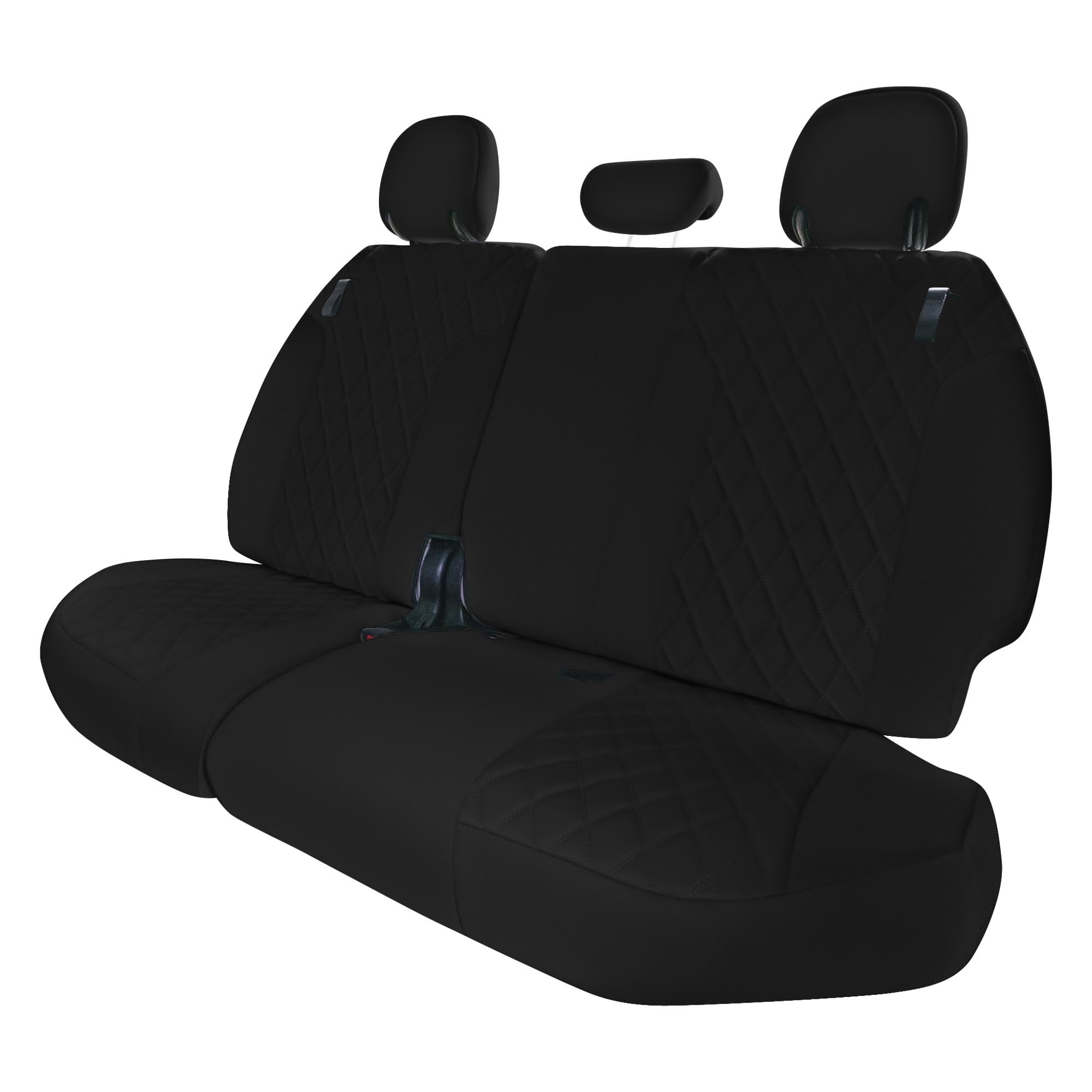TLH Custom Fit Seat Covers for 2021 - 2024 Toyota Sienna, Black Seat ...