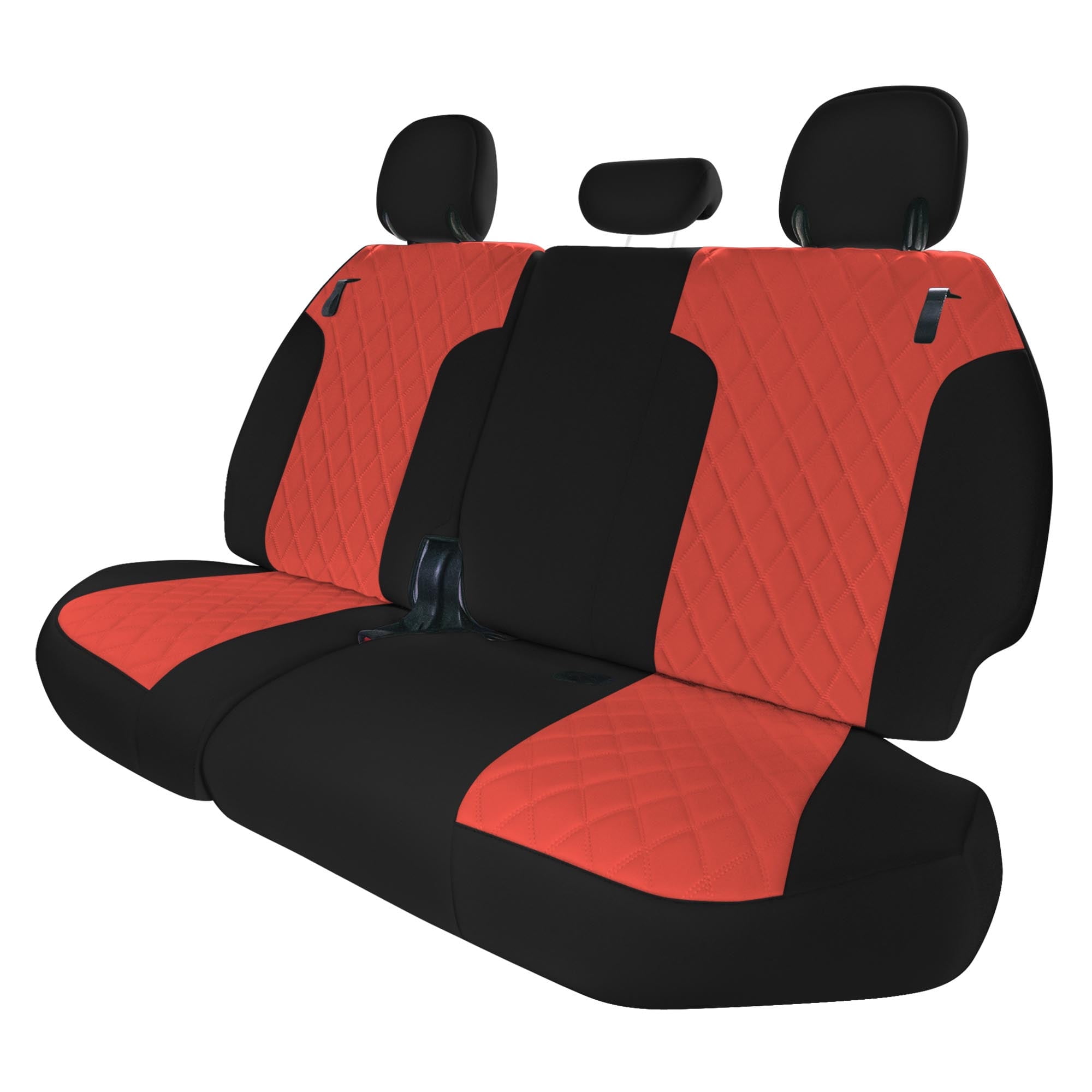 TLH Custom Fit Seat Covers for 2021 - 2024 Toyota Sienna, Red Seat ...