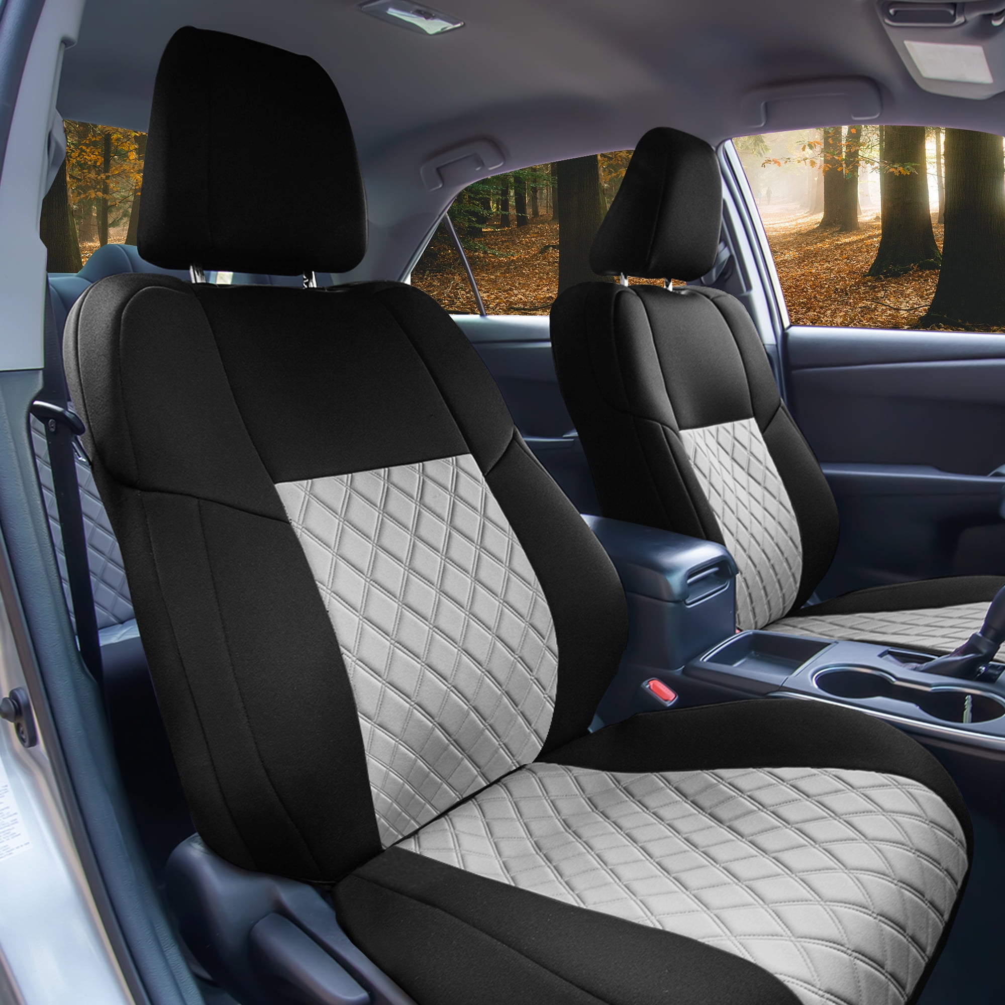 TLH Custom Fit Seat Covers for 2012-2017 Toyota Camry LE | SE | XSE ...