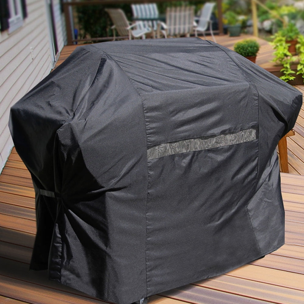TLH Grill Cover, Black Cover for Outdoor Grill, Waterproof Grill Cover ...