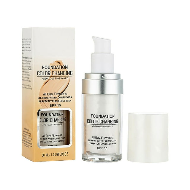 TLM Colour Changing Liquid Foundation Hides & Lines, BB Cream Makeup ...