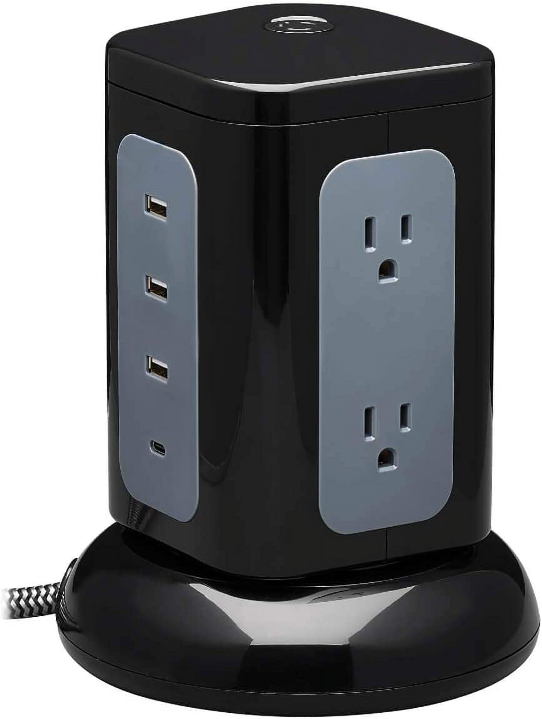 TLP606UCTOWER Charging Tower Power Strip Surge Protector & Charging ...