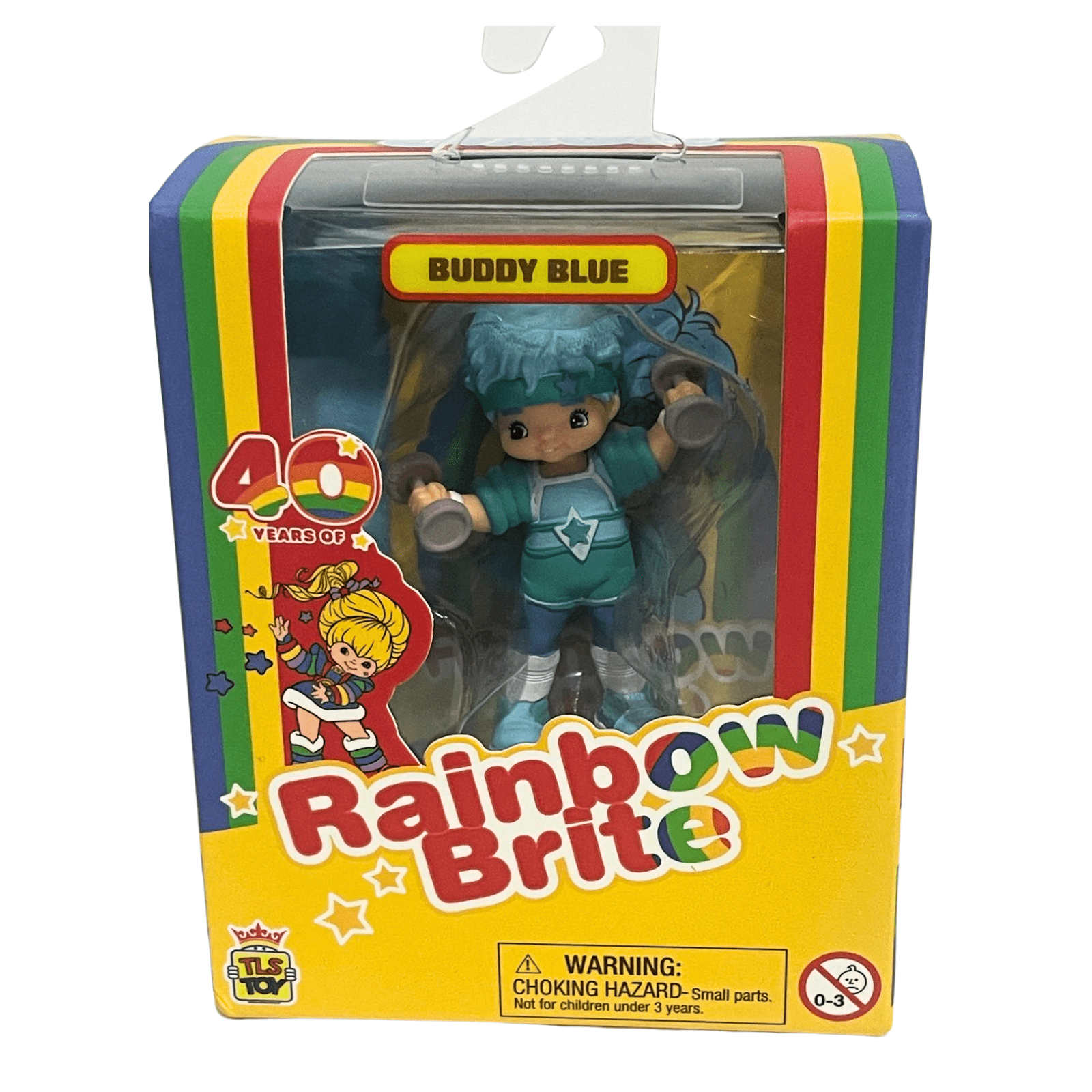 TLS Toy Rainbow Brite 40th Anniversary Buddy Blue Figure - Walmart.com