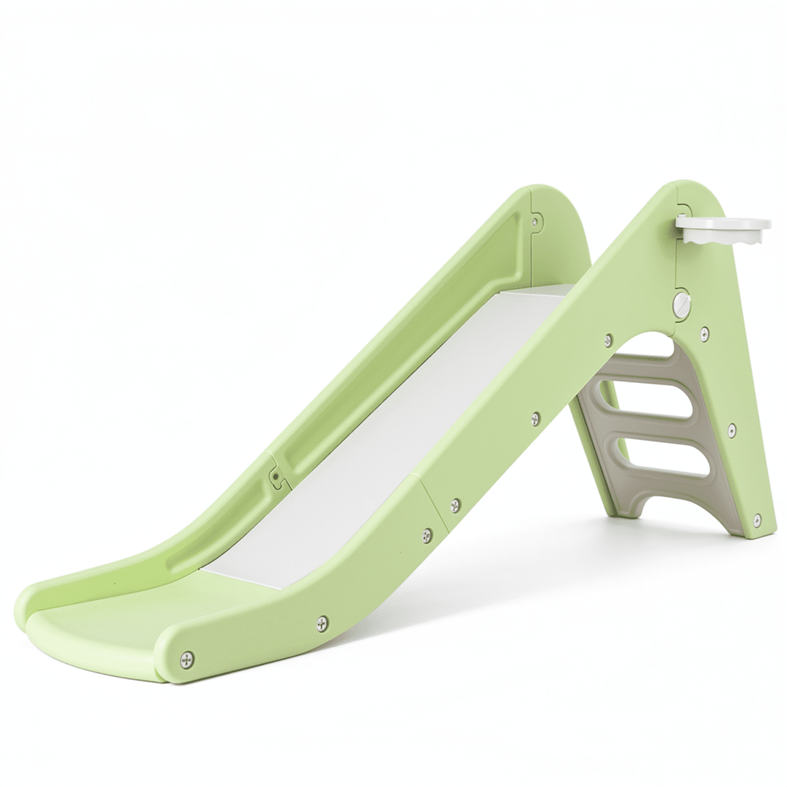 TLSUNNY 3-in-1 Toddler Slide, with Basketball Hoop, Freestanding Stair ...
