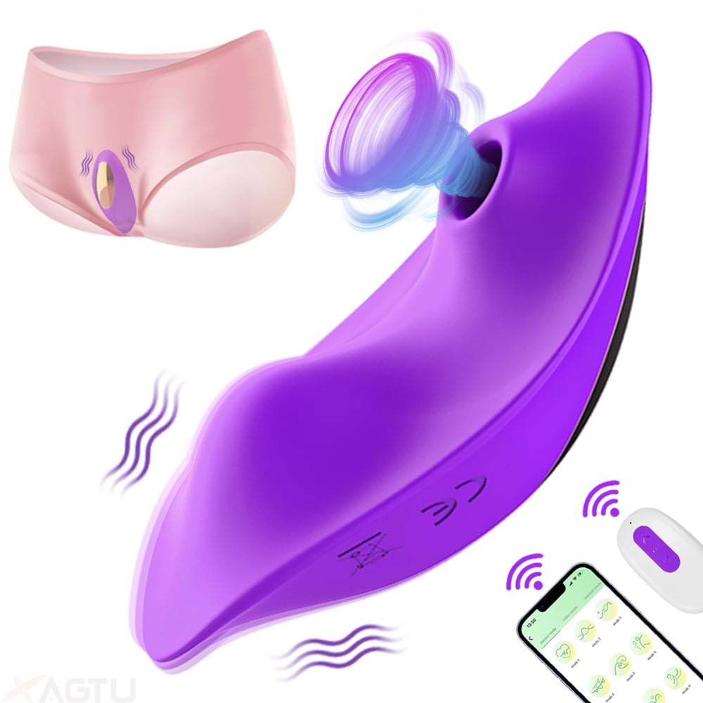 TLUDA Personal Massager Clitoral Sucking Vibrator, Wearable Panty Vibrator with APP Control ...