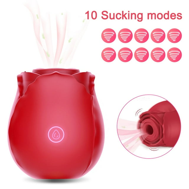 Tluda Rose Vibrator For Women Clitoris Sucking Stimulator Adult Sex Toy