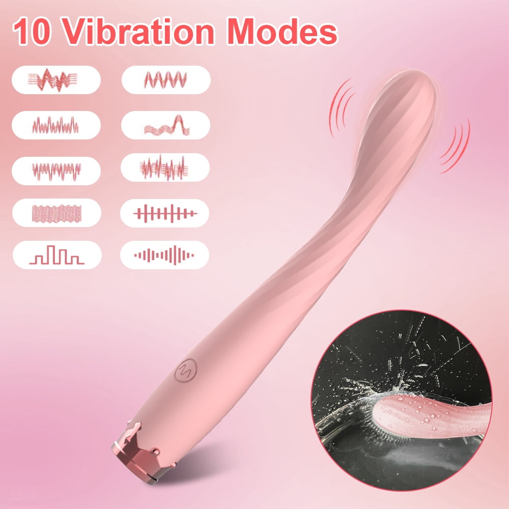 TLUDA Silicone G-Spot Vibrator with 10 Vibration, Adult Sex Toy for Women, Pink - Walmart.com