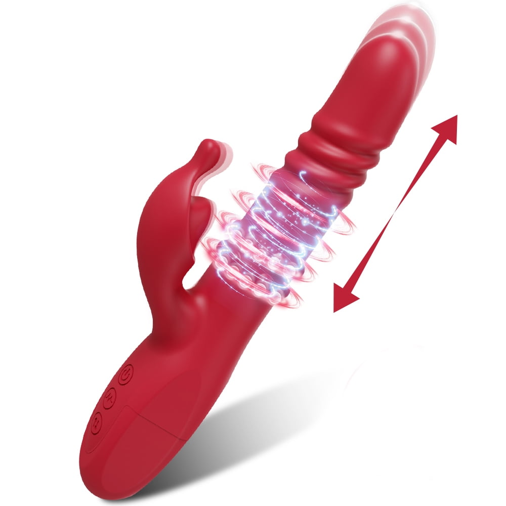 TLUDA Vibrating Dildo Women Vibrator, Dildo Vibrator with Suction Cup, G Spot Vibrator for Women ...