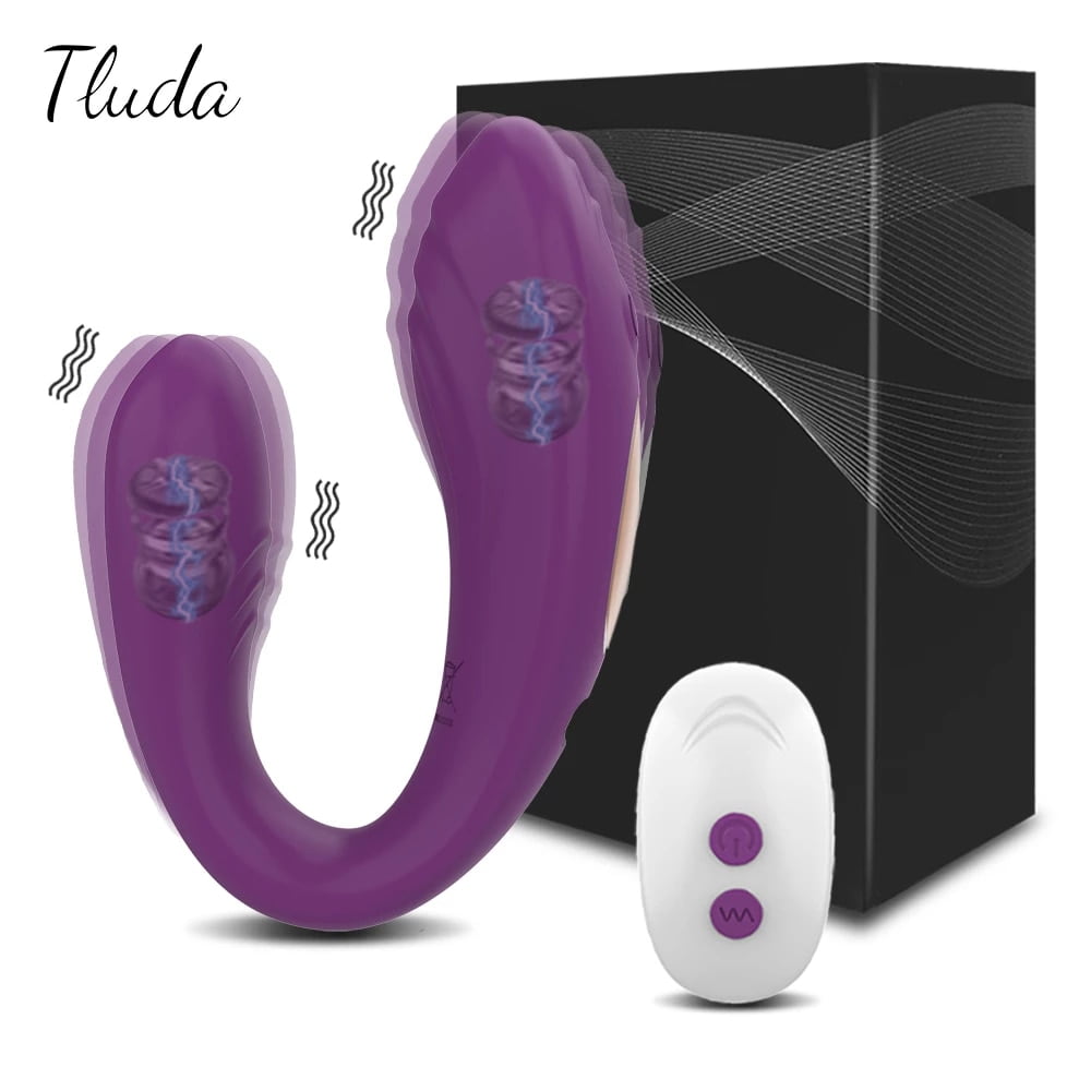 TLUDA Wireless Remote Wearable Vibrator for Women G Spot Vibrator Sex Toys Clitorals Stimulator ...