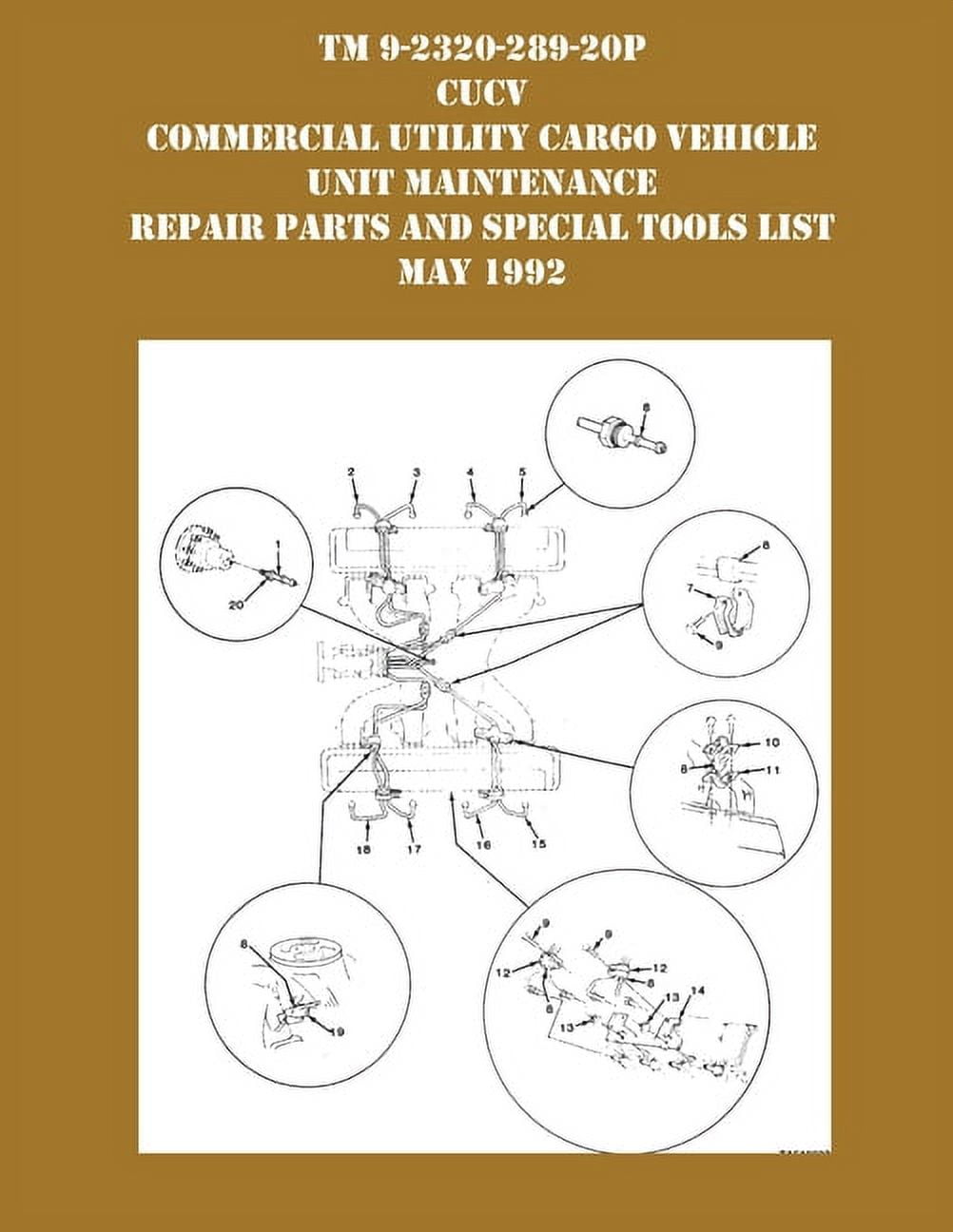 TM 9-230-289-20P CUCV Commercial Utility Cargo Vehicle Unit Maintenance ...