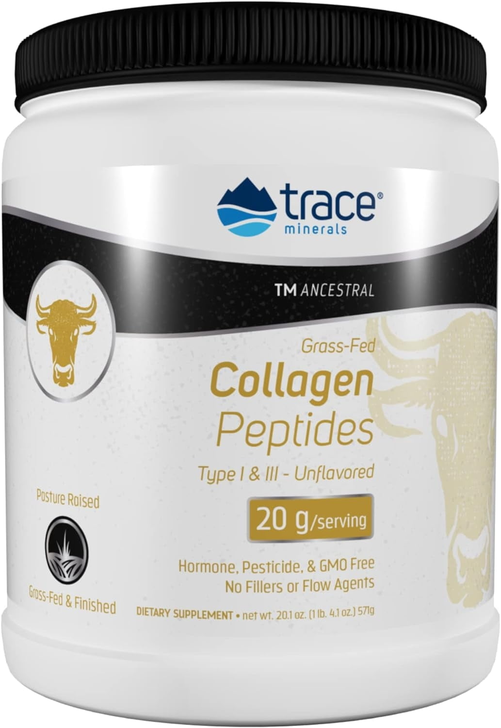 TM ANCESTRAL Collagen Peptides | Unflavored | Supports Healthy Bones ...