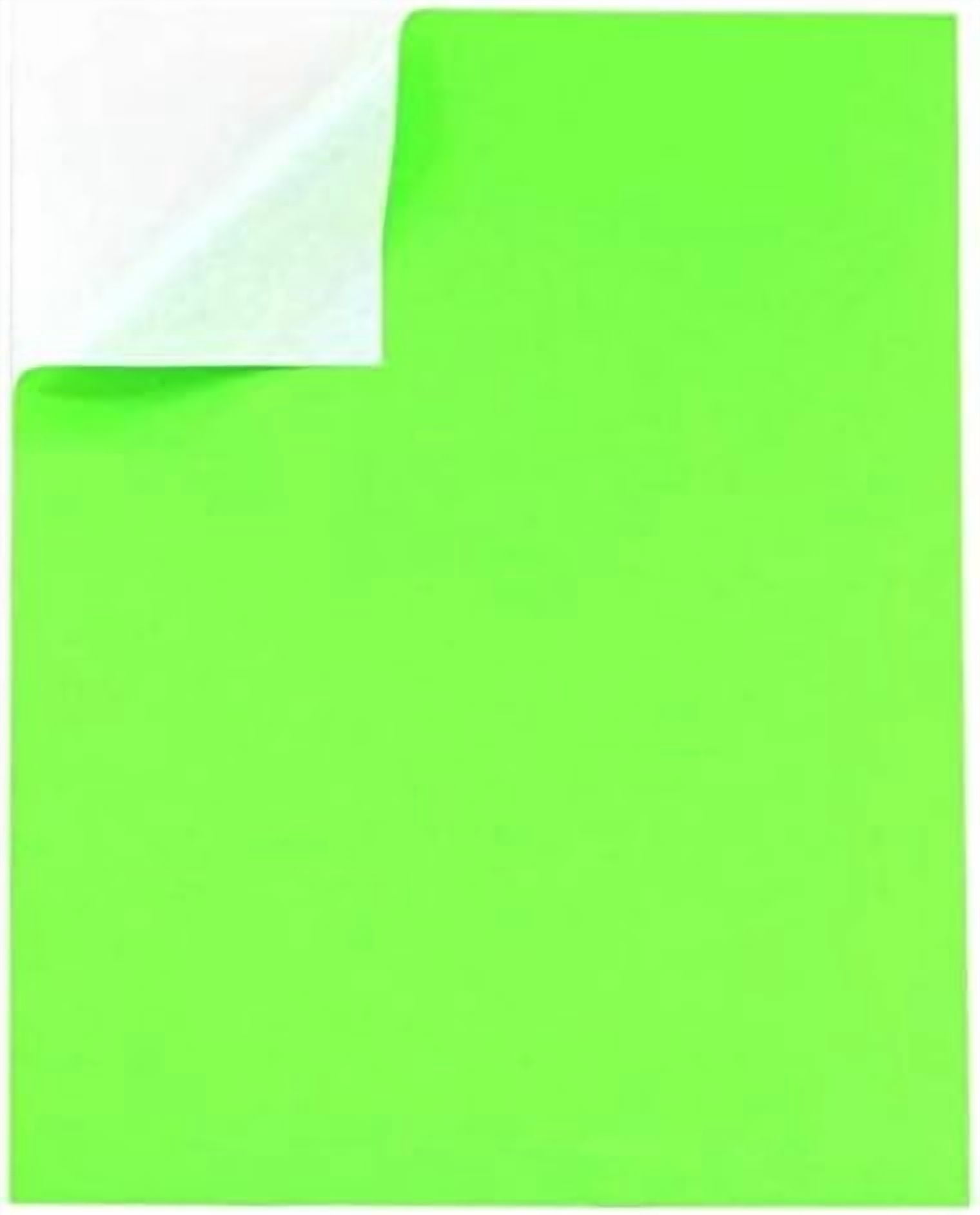 (TM) Full Sheet Sticker Label, Permanent Adhesive Paper, 8.5X11 Inch ...