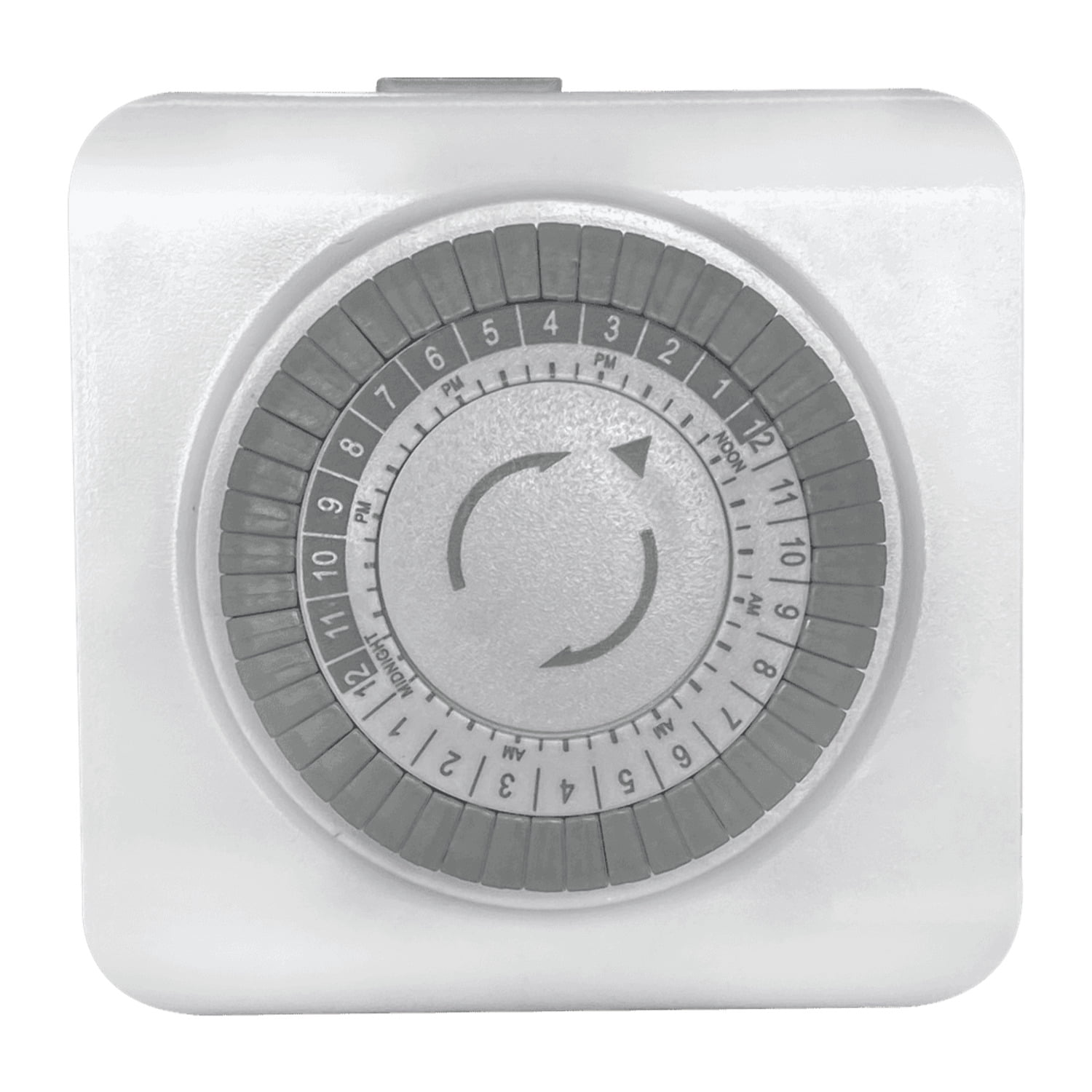 TM02 Plug In Timer Indoor Mechanical Clock for Garden Lights ...