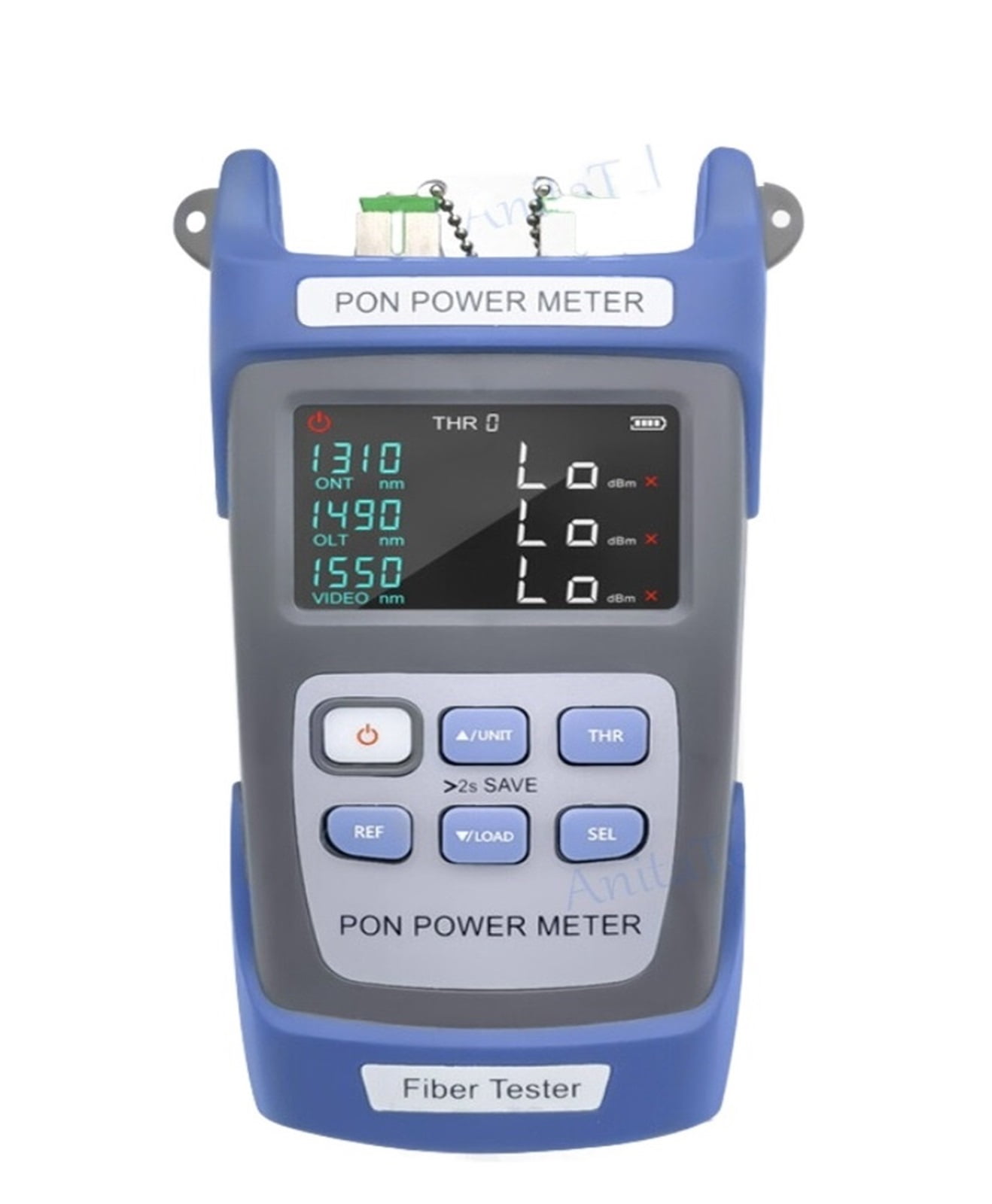 TM350 Handheld OPM Fiber，Optical PON Power Meter FTTX/ONT/OLT 1310/1490 ...