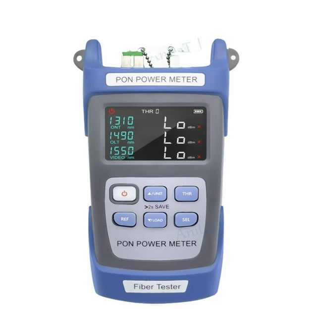 TM350 Handheld OPM Fiber，Optical PON Power Meter FTTX/ONT/OLT 1310/1490 ...