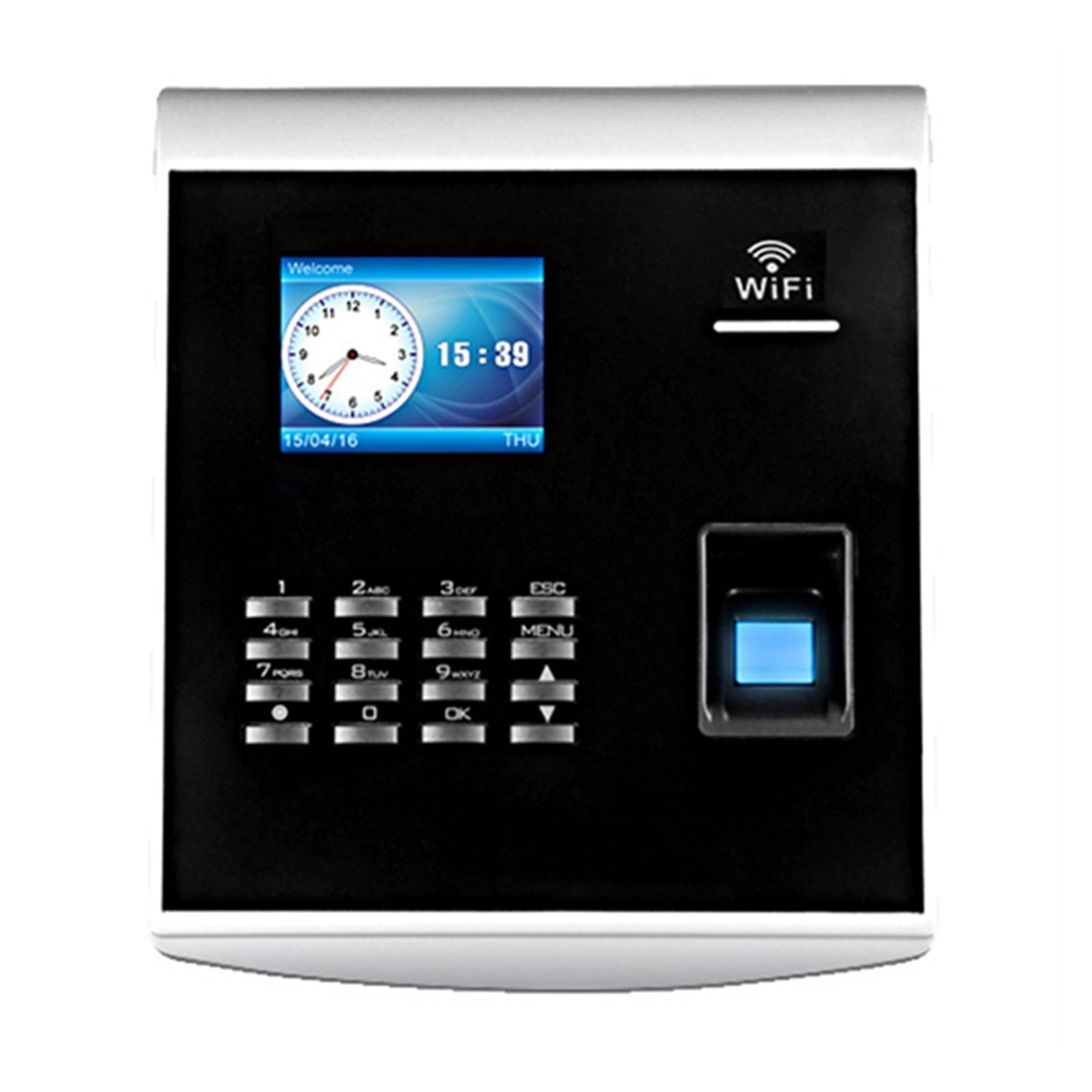 TM62-WIFI Fingerprint Time Attendance Machine Smart Time Clock Staff ...