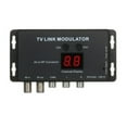 TM70 UHF TV LINK Modulator AV to RF Converter Extender with Channel ...