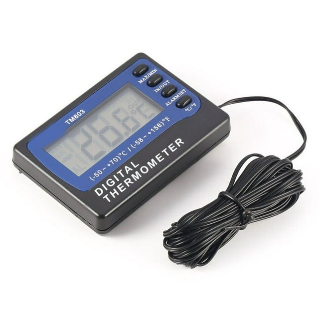 TM803 Fridge Refrigerator Freezer Digital Alarm Thermometer Temperature ...