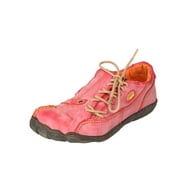 TMA EYES Women's Genuine Leather Sneakers, Hand Stitched, Comfort ...