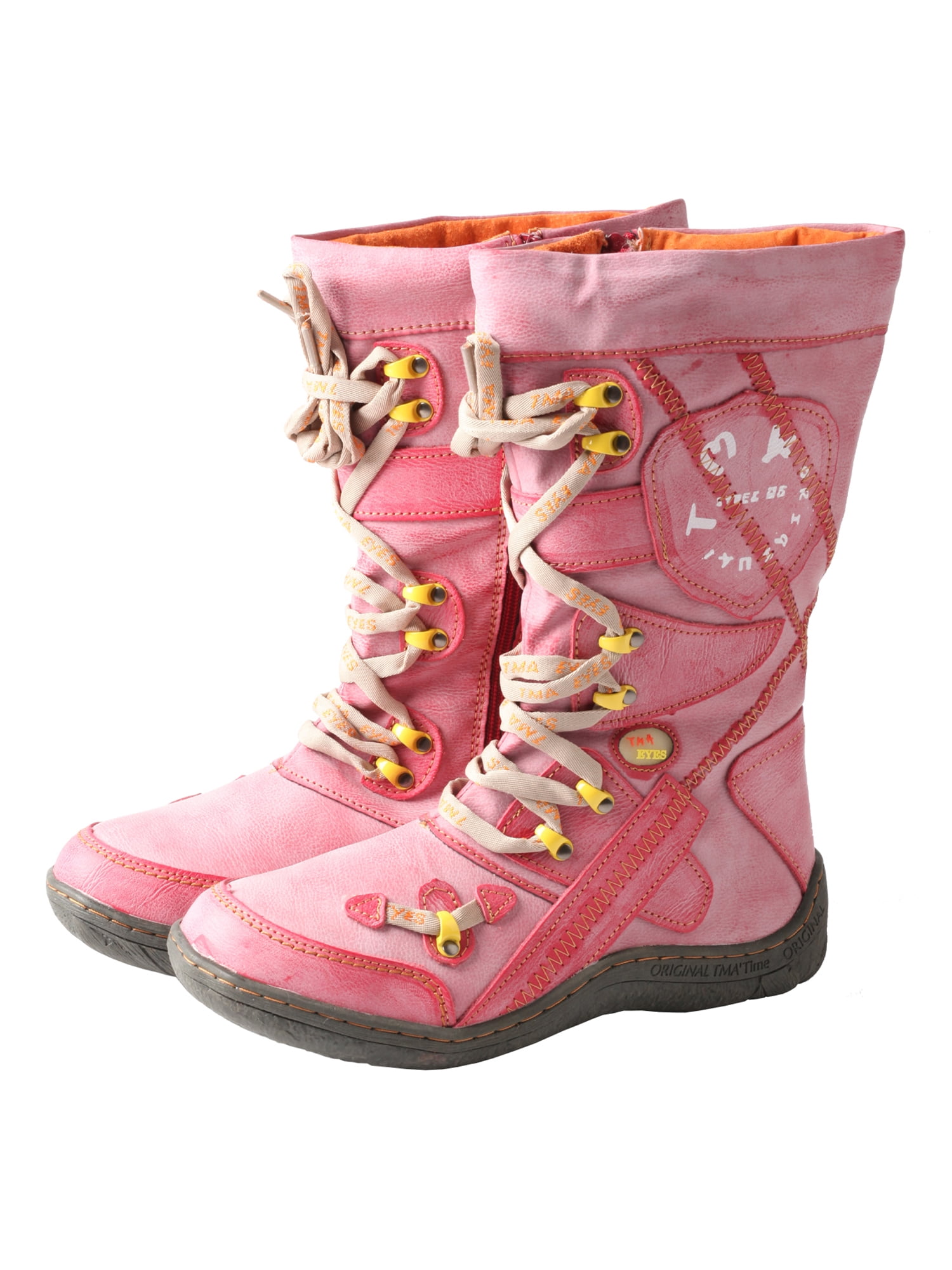 TMA EYES Fresh outdoor - Style zip - Up long boots - Walmart.com