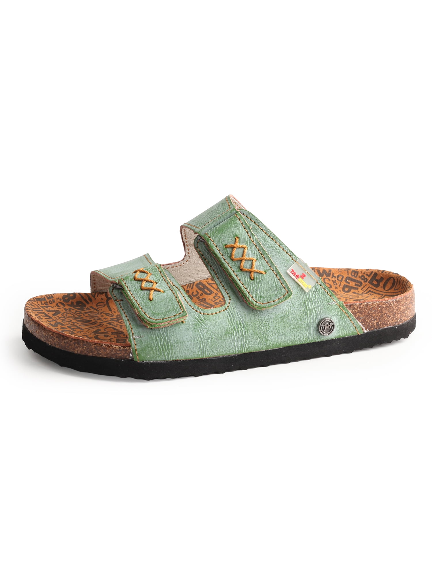 TMA EYES Hand Stitching Sandals Trendy Light Weight Women's Flat Shoes ...