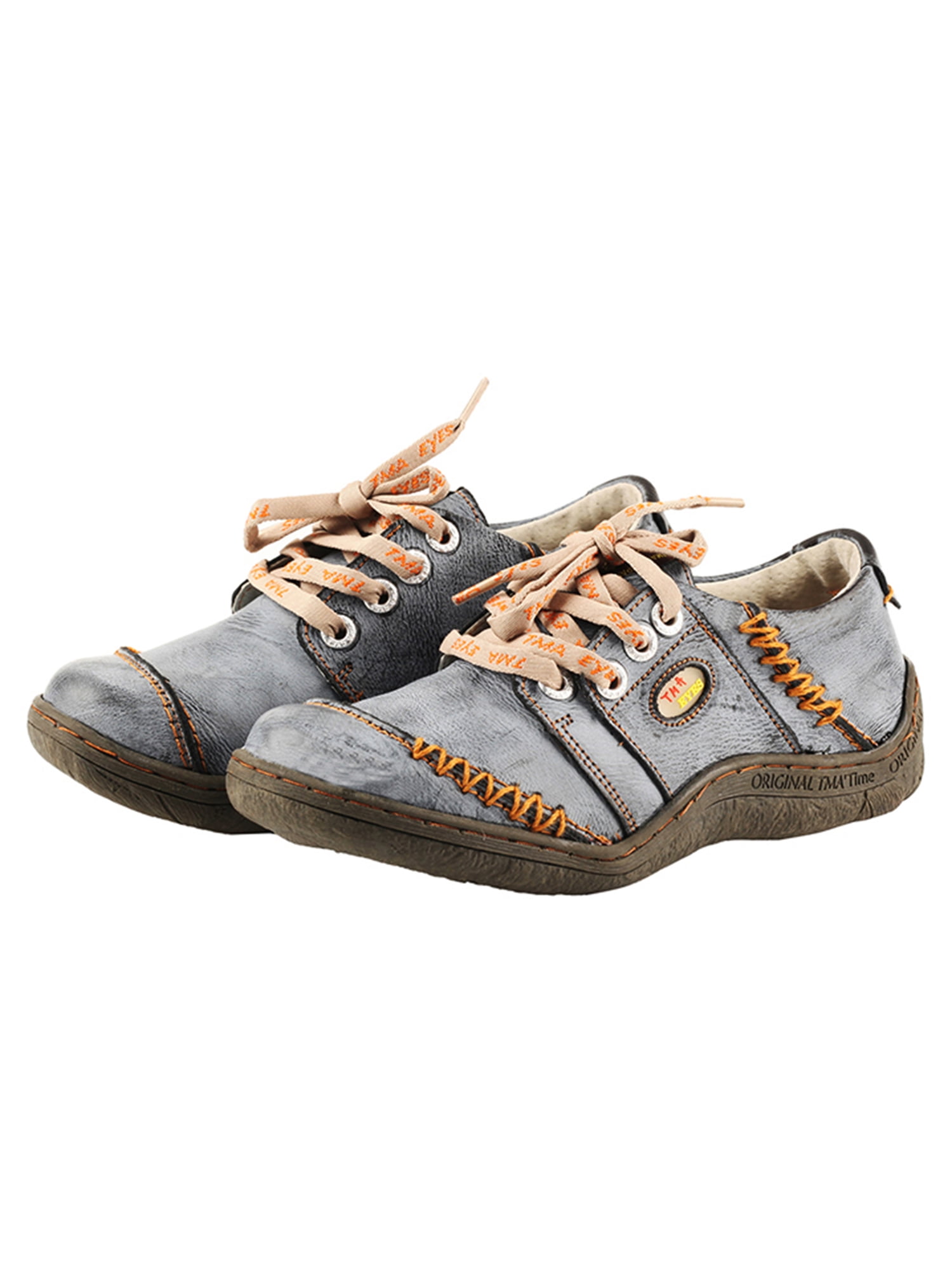 TMA EYES Hand - stitched Laced Shoes - Walmart.com