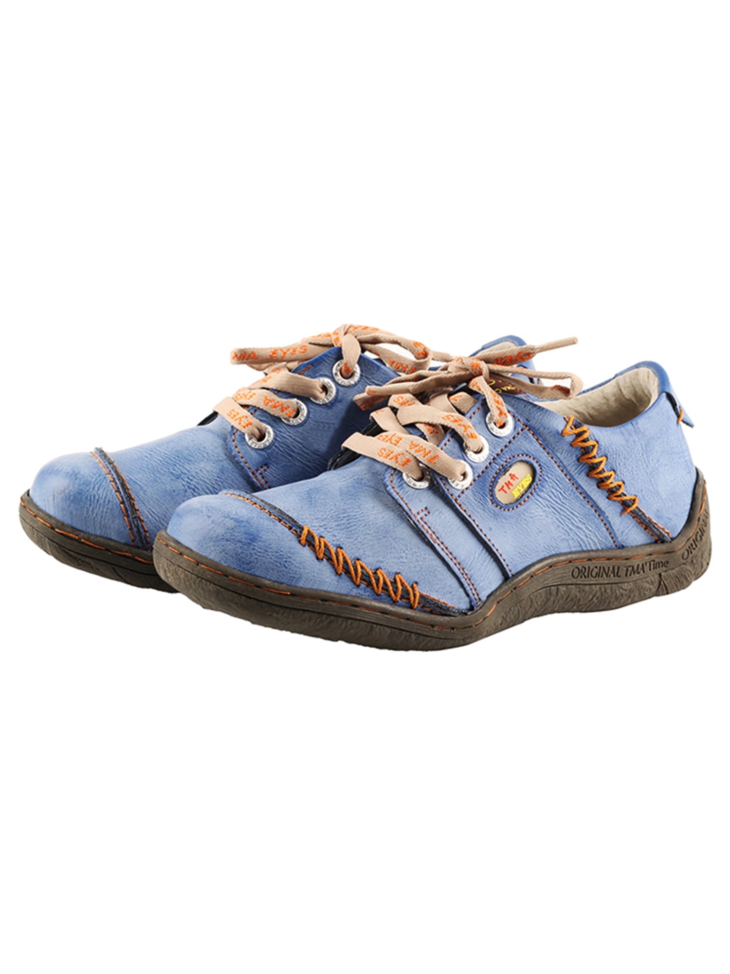 TMA EYES Hand - stitched Laced Shoes - Walmart.com