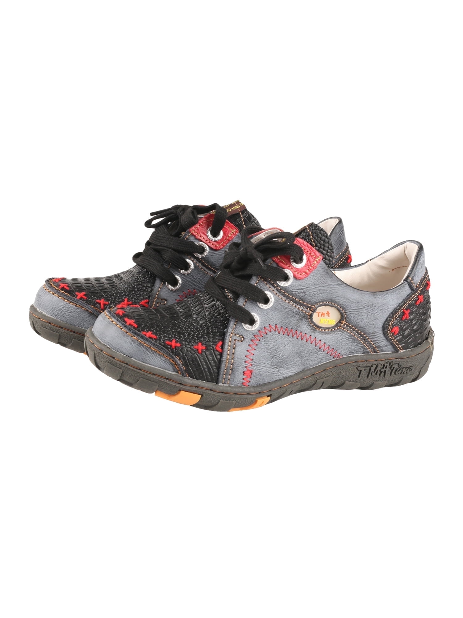 TMA EYES Stylish Laced Walking Shoes - Walmart.com