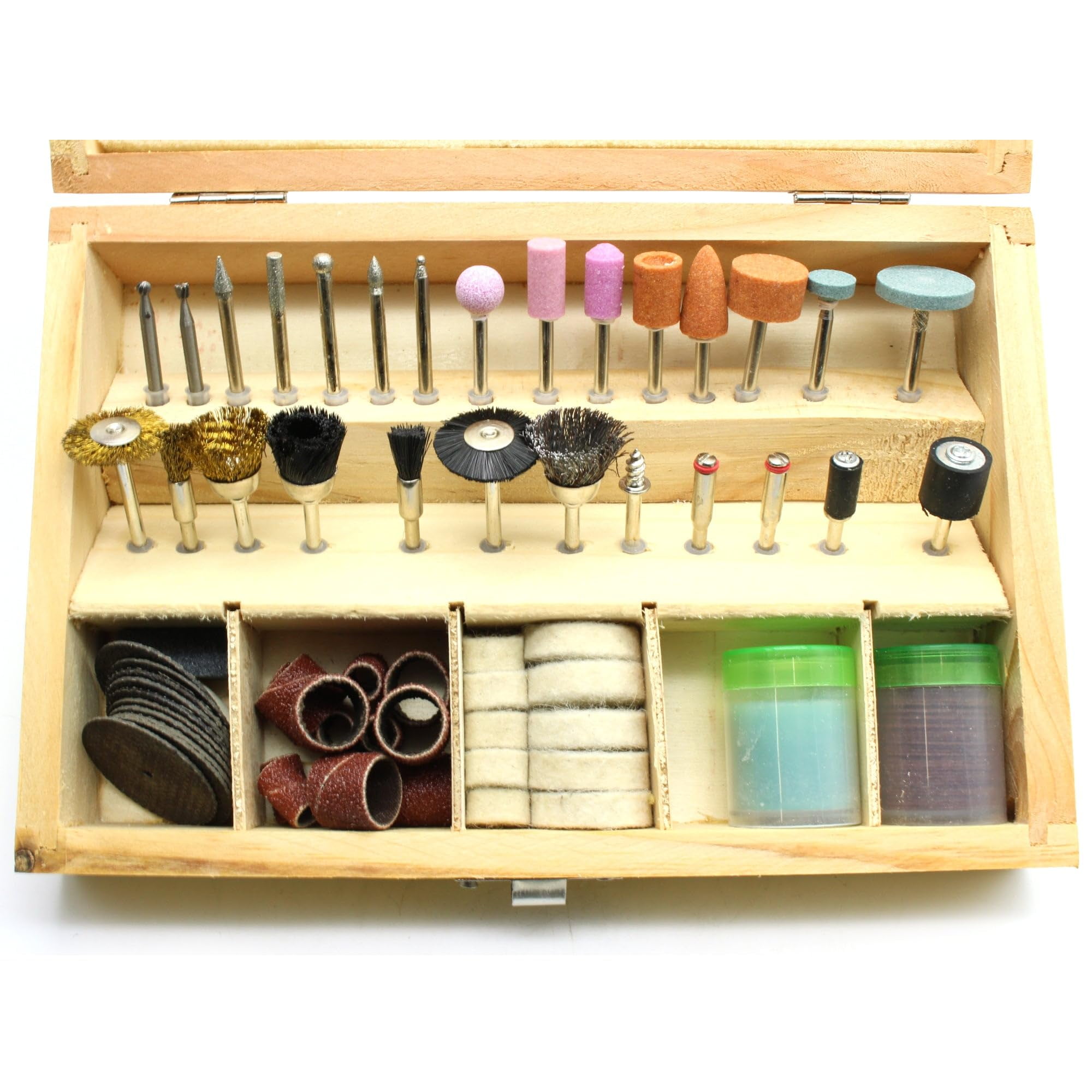 TMAX 100 pc Rotary Tool Accessory Set for Dremel and Other Rotary Tools ...