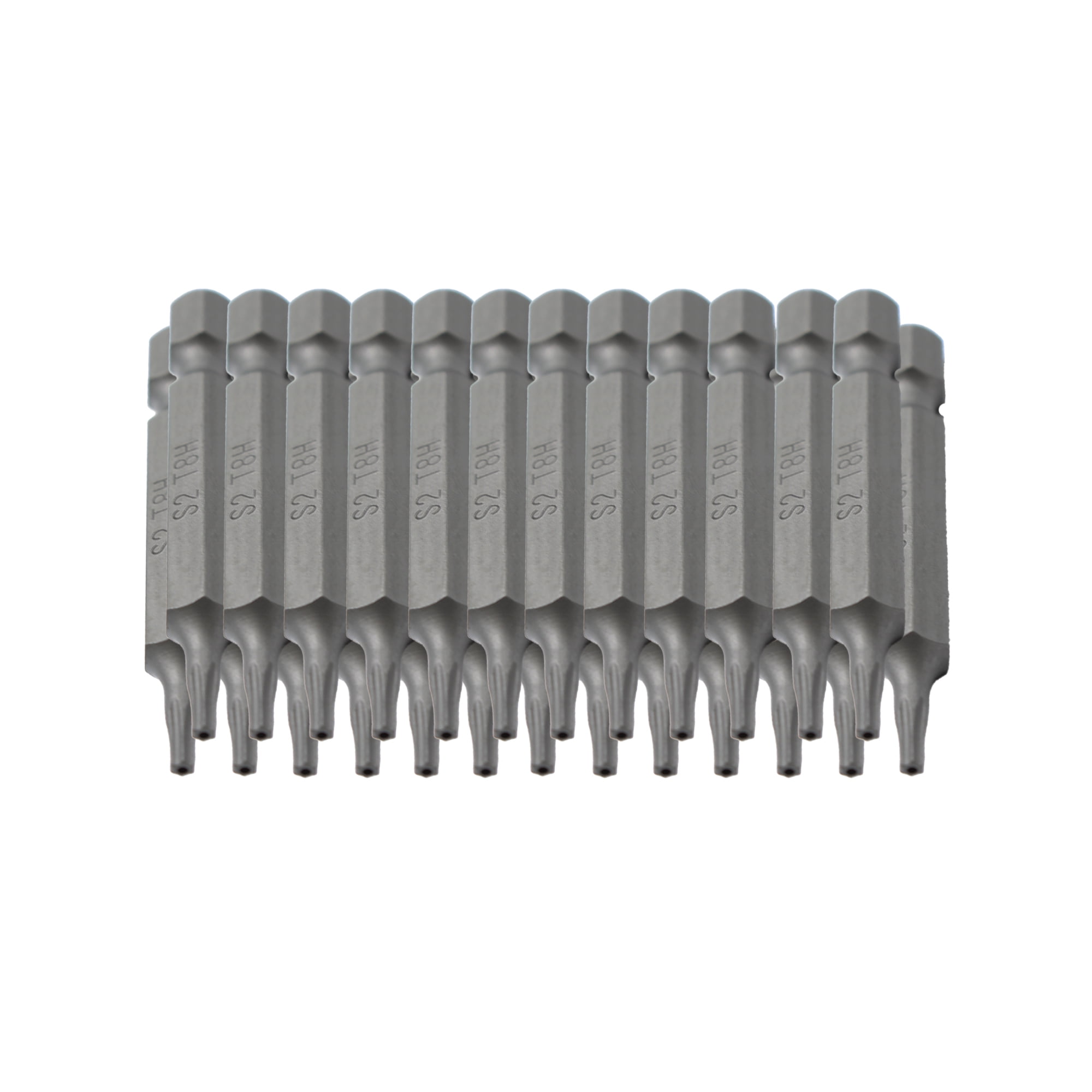 TMAX 25 pc T8H Tamper Proof Security Torx 6 point Screwdriver Impact ...
