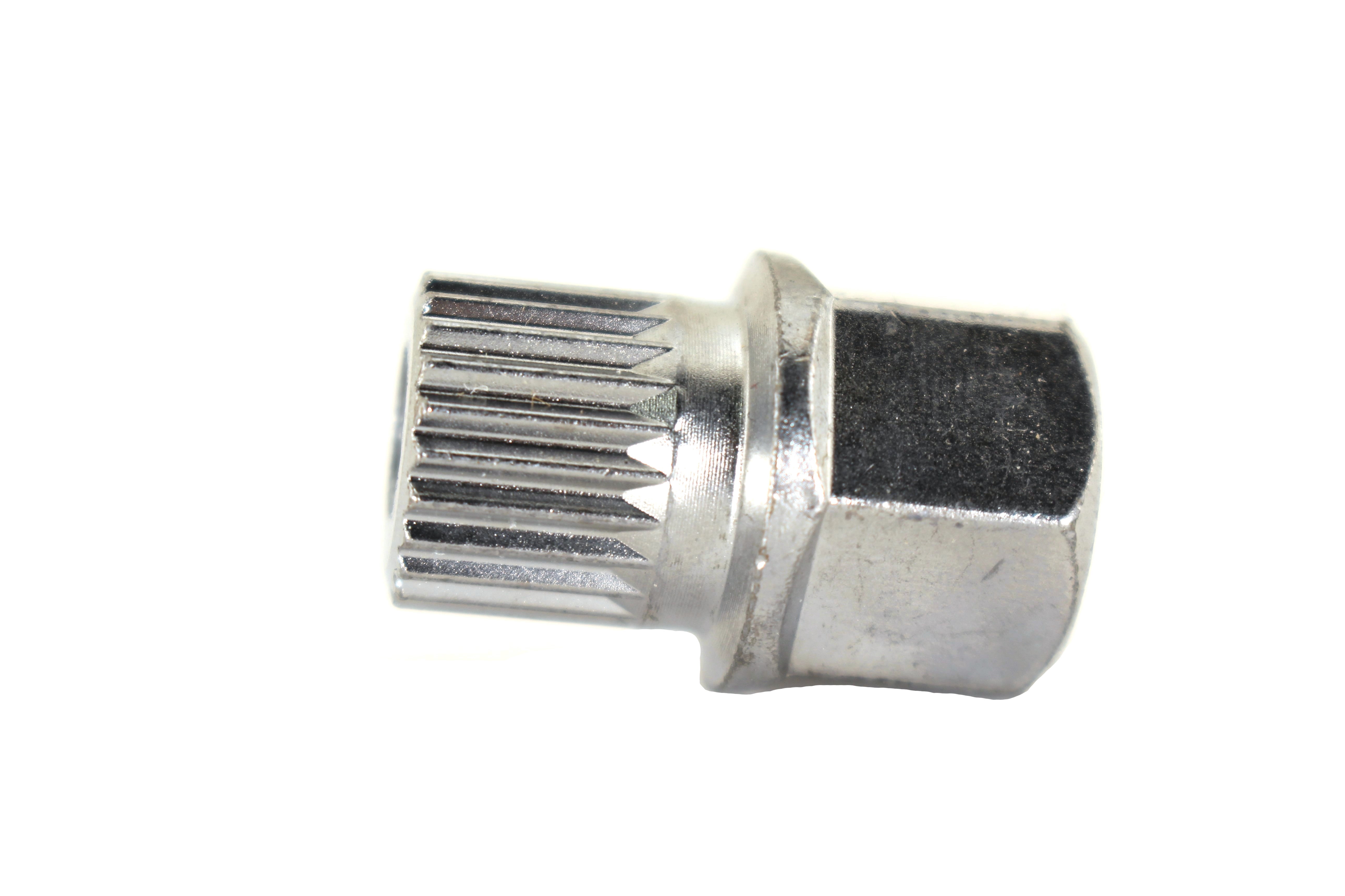 TMAX 40/23Pt Wheel Lock Nut Screw Removal Key Anti-Theft Lugnut Socket ...