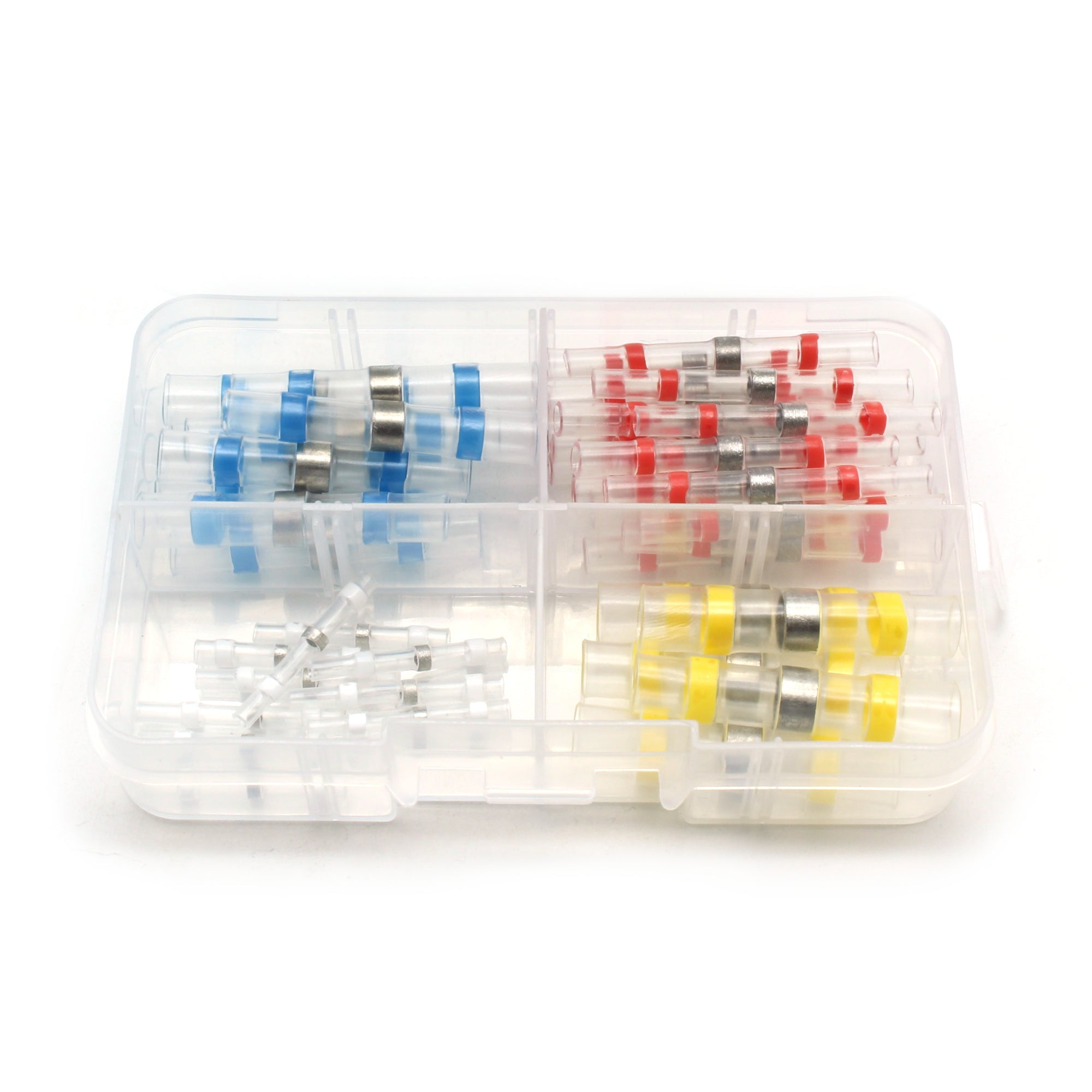 TMAX 50pc Solder Seal Wire Connectors, Automotive Heat Shrink Butt ...