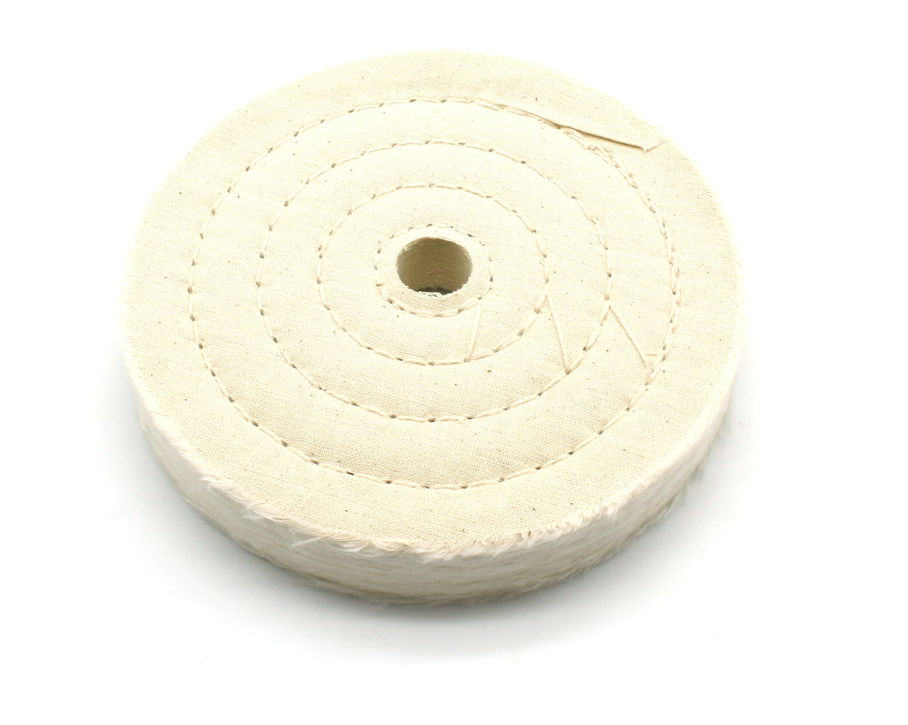 TMAX 6 Inch 3/4 Inch Center Hole 80 Ply Spiral Sewn Buffing and ...
