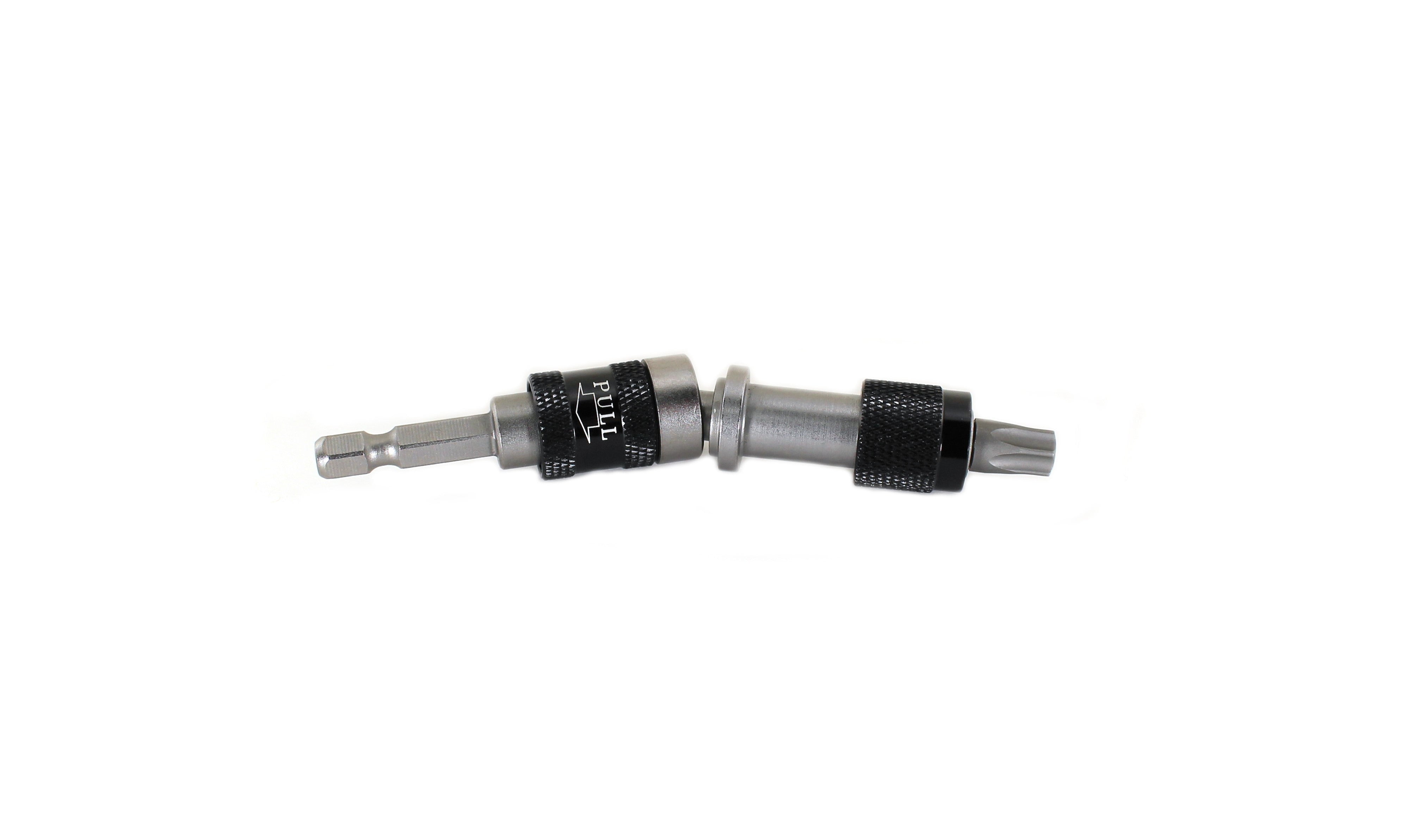 TMAX Swiveling Screwdriver Bit Tip Holder, 1/4" Pivot Drill Bit Holder ...