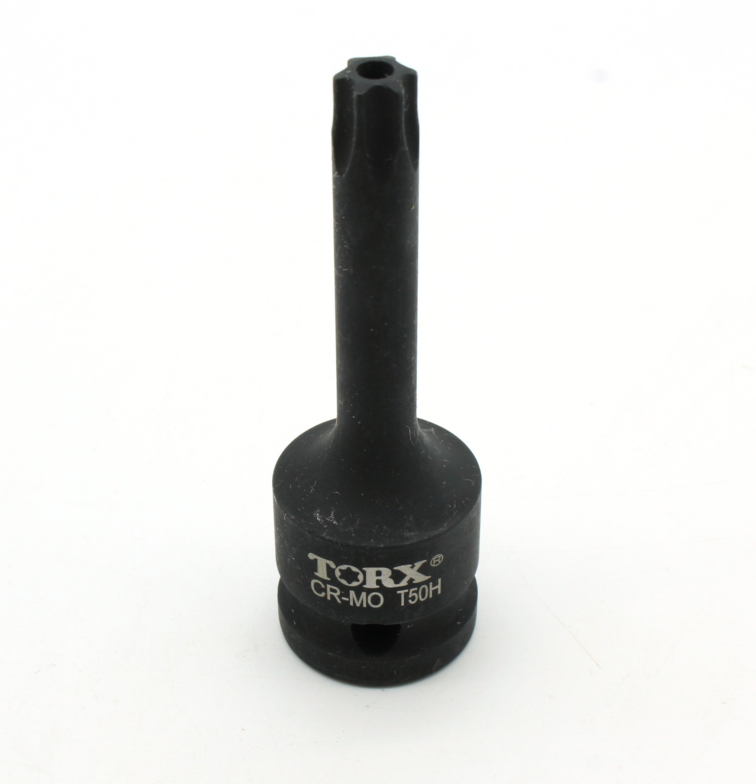 TMAX Tamper Proof T50 3 Inch Long Tamper Proof Torx Star 6 Point Black Impact Bit Socket 1/2 ...