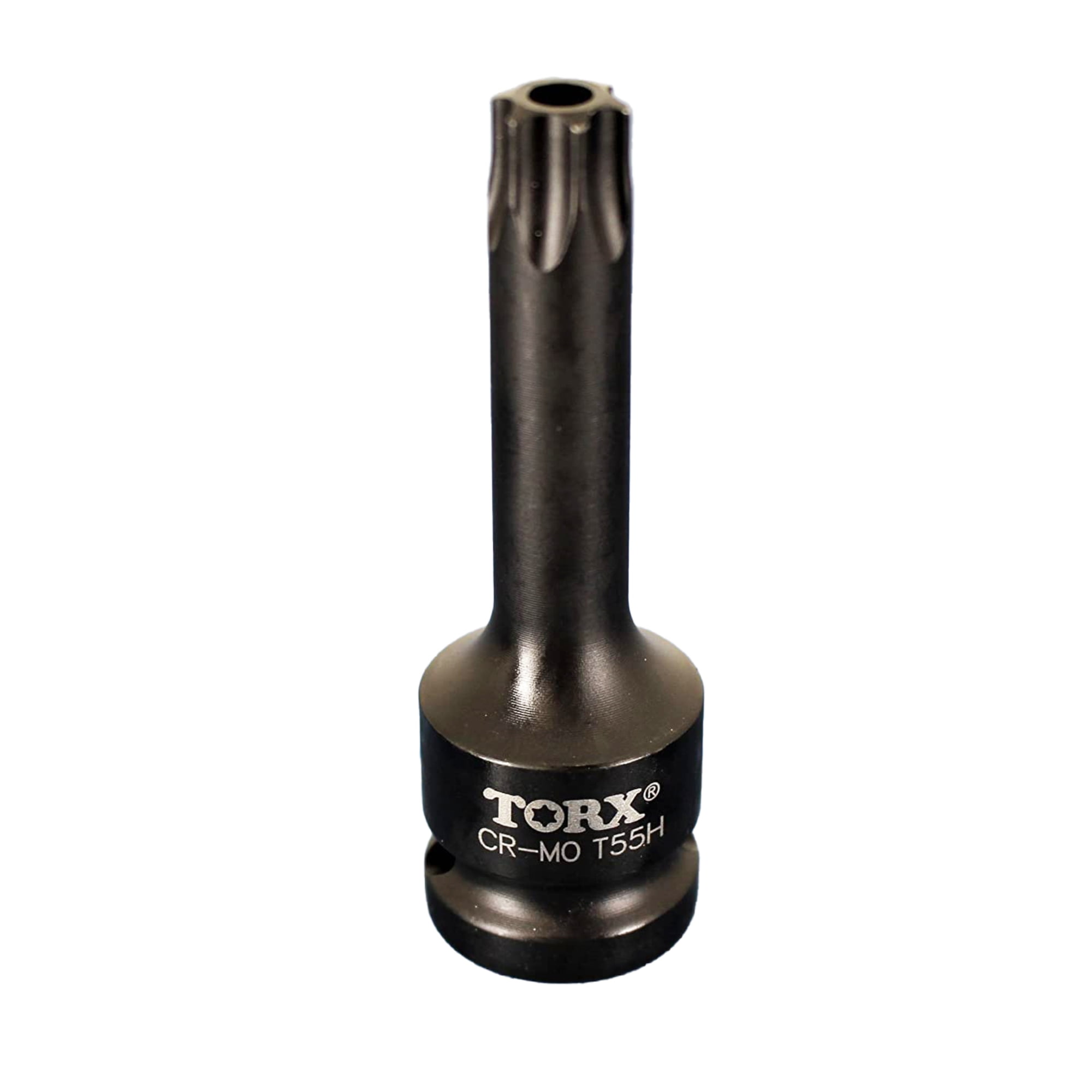 TMAX Tamper Proof T55 3 Inch Long Tamper Proof Torx Star 6 Point Black Impact Bit Socket 1/2 ...