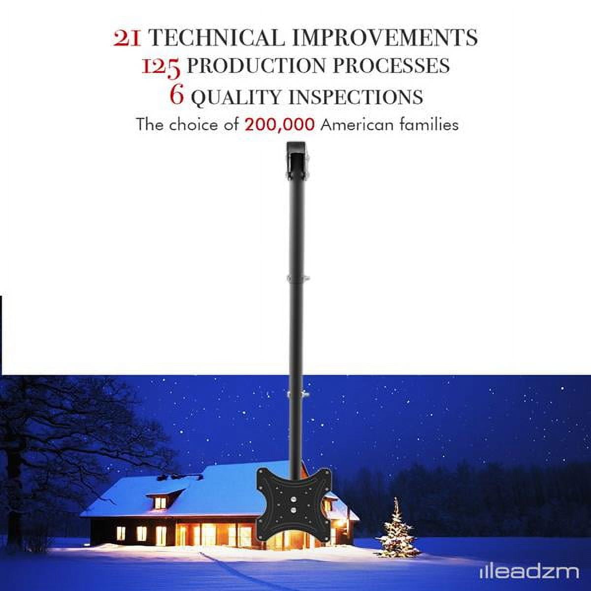 TMC-7004 Ceiling Mount TV Wall Bracket Roof Rack Pole Retractable For ...