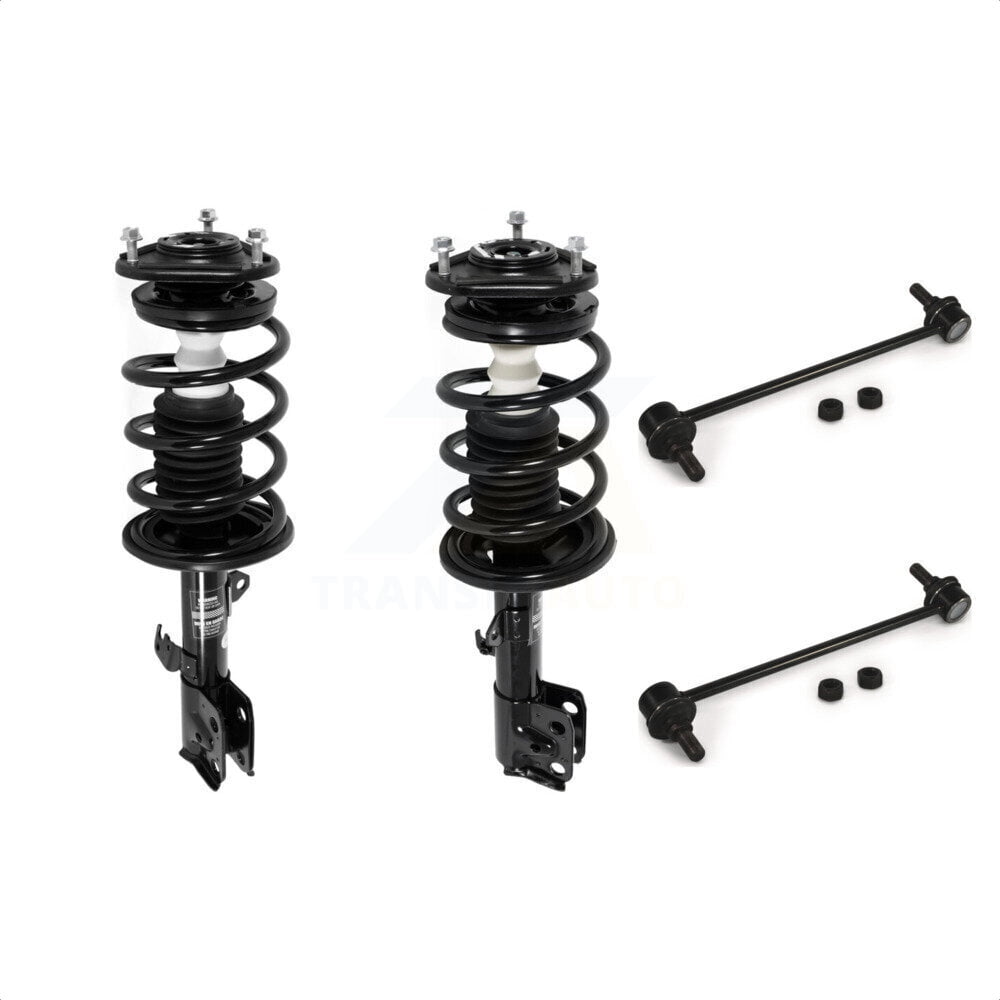 TMC - Front Complete Shock Assembly And TQ Link Kit For Toyota Corolla ...