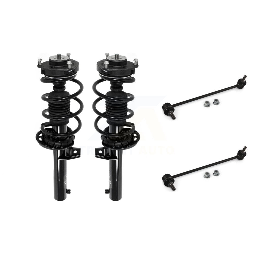 Transit Auto Front Complete Shock Assembly and TQ Link Kit for Car ...
