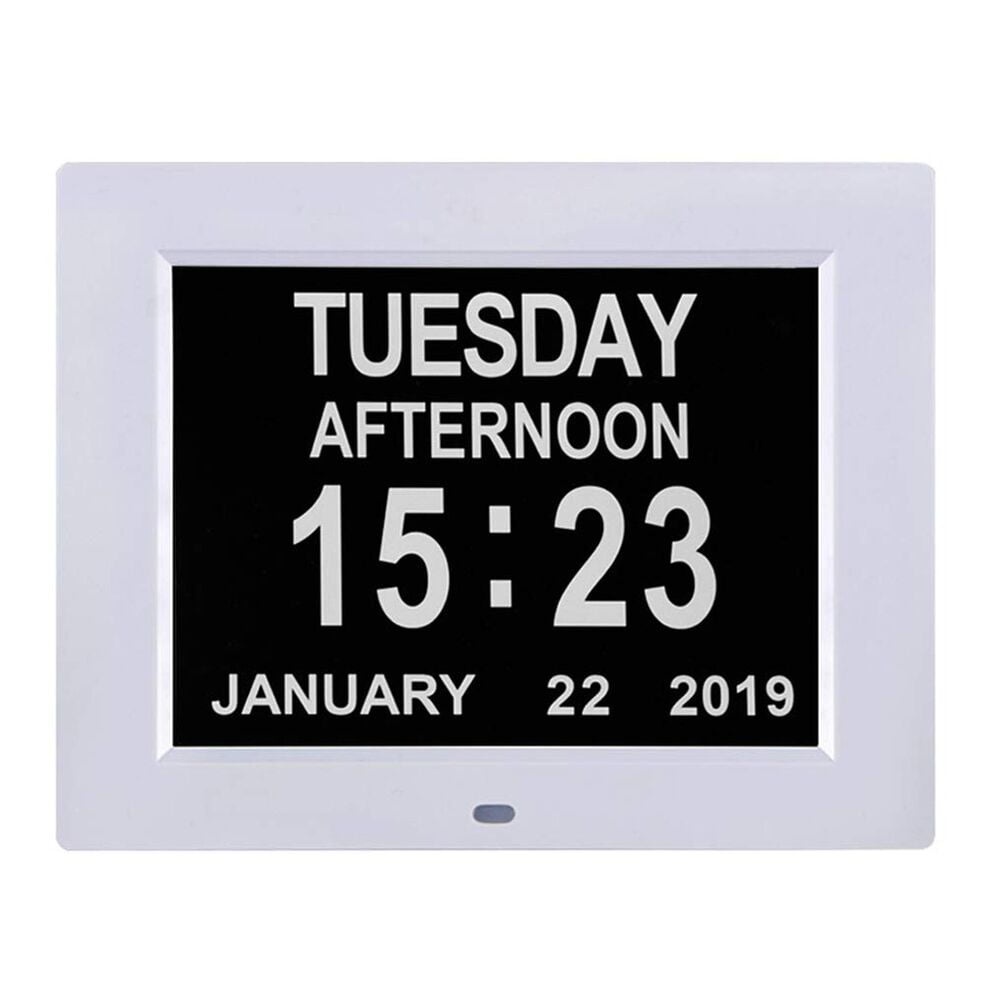 TMC [Newest Version Digital Day Calendar Clock -Extra Large Date Day ...