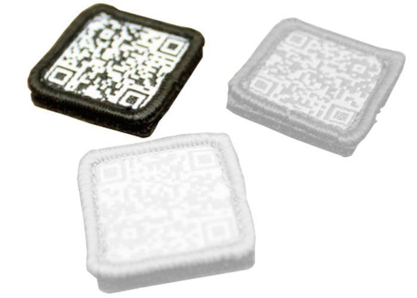 TMC QR Code Hook and Loop Patch ( Black ) Size: 2CM X 2CM - Walmart.com
