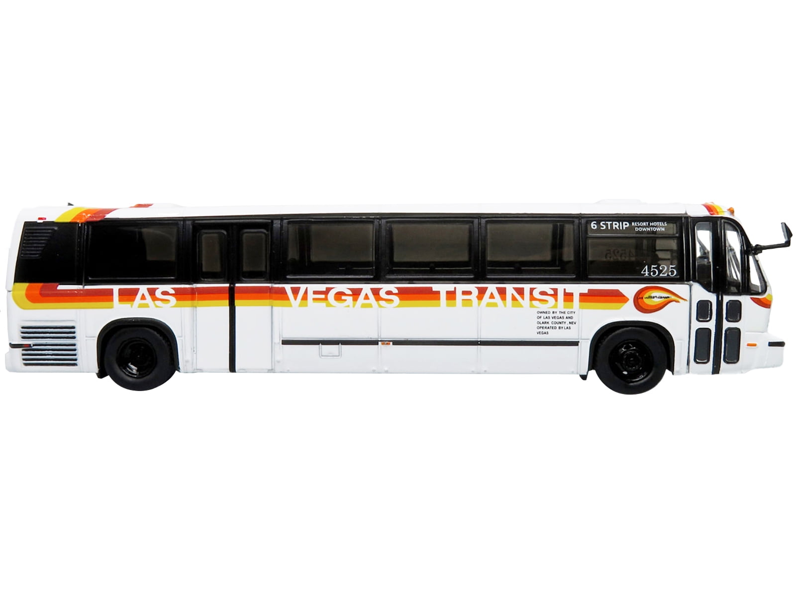 TMC RTS Transit Bus Las Vegas Transit "6 Strip Resort Hotels-Downtown ...