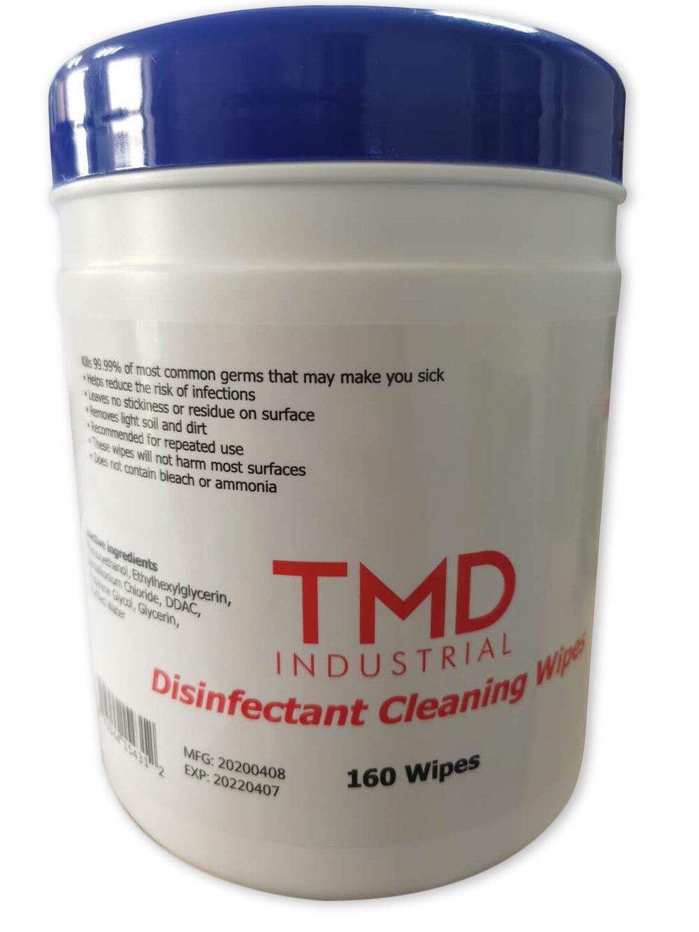 TMD Industrial Disinfectant Wipes - Walmart.com