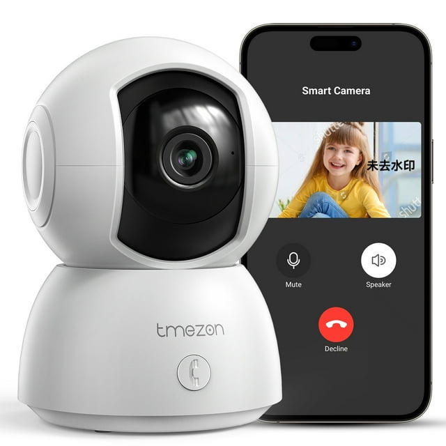 TMEZON Video Pet Dog Camera Indoor Two Way Wireless - Walmart.com